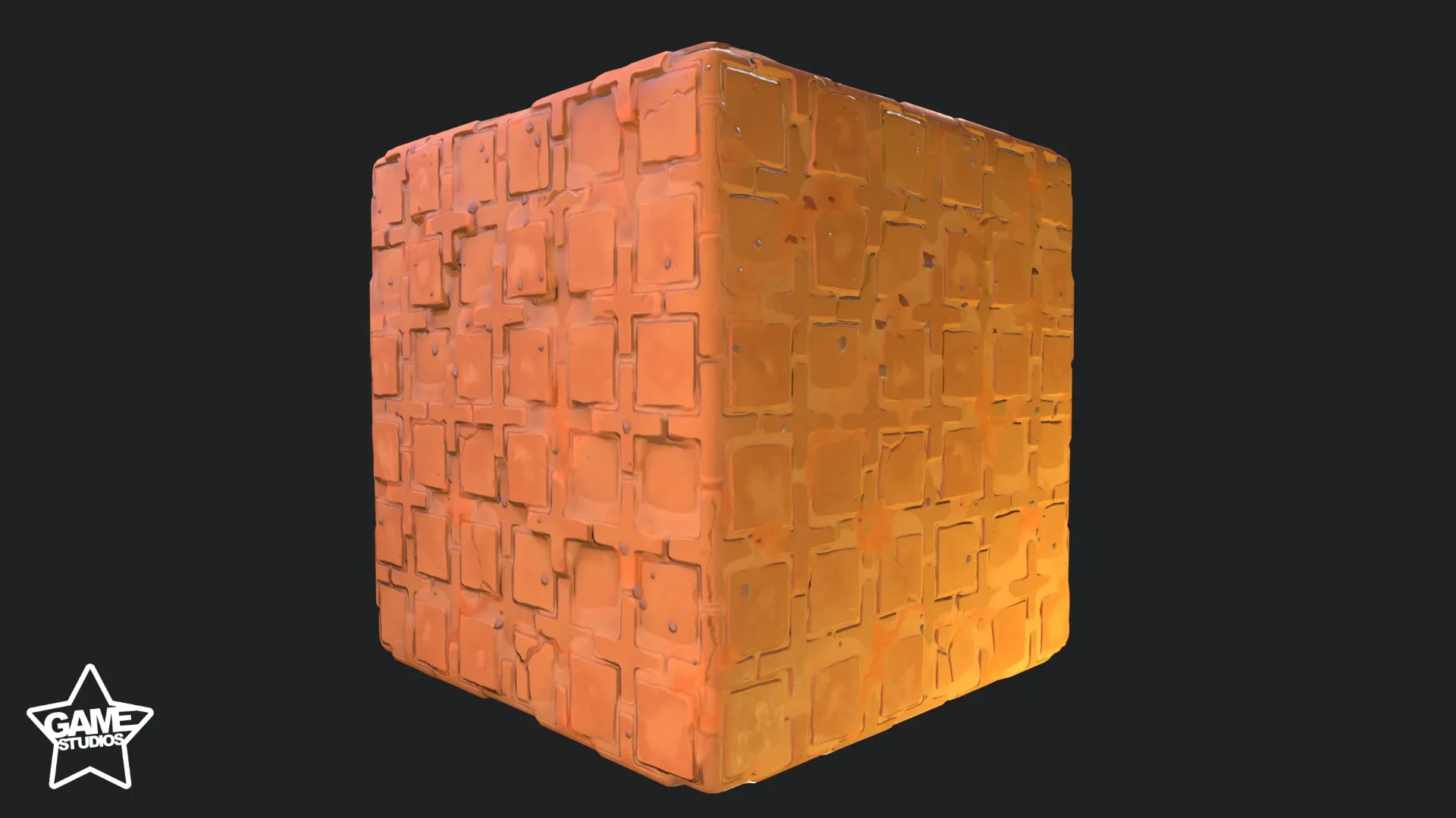Stylized Desert Tiles Material - FlippedNormals