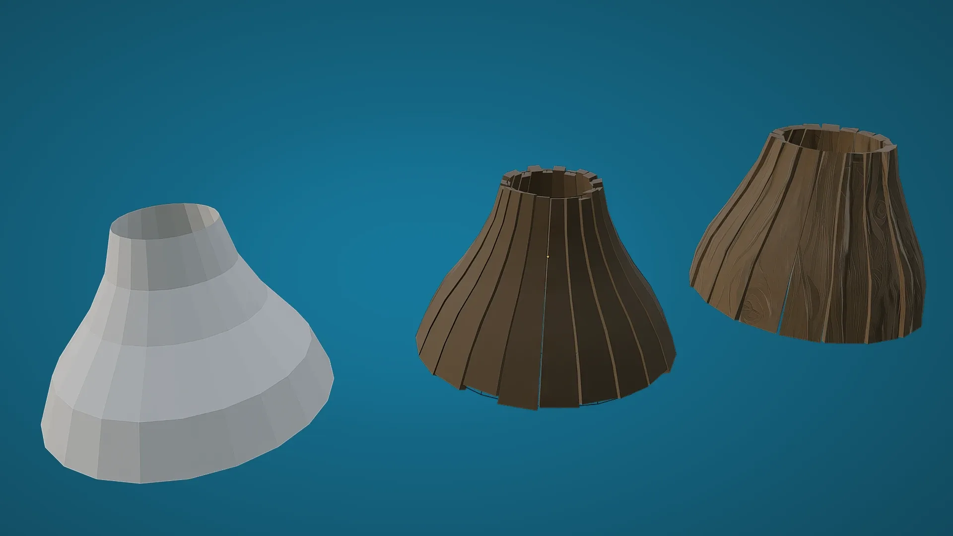 Blender 4 Mesh to Wooden Planks - FlippedNormals