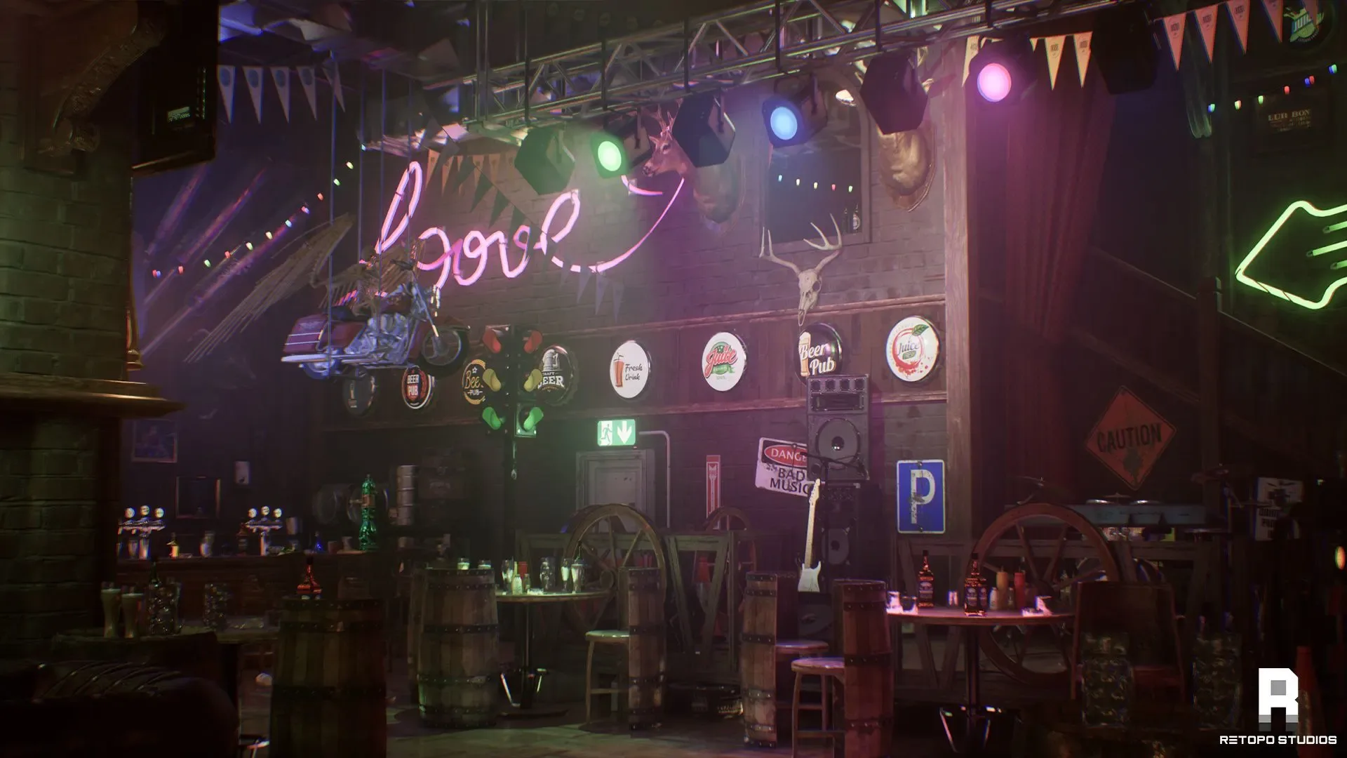 Forest Bar MODULAR LUMEN - FlippedNormals