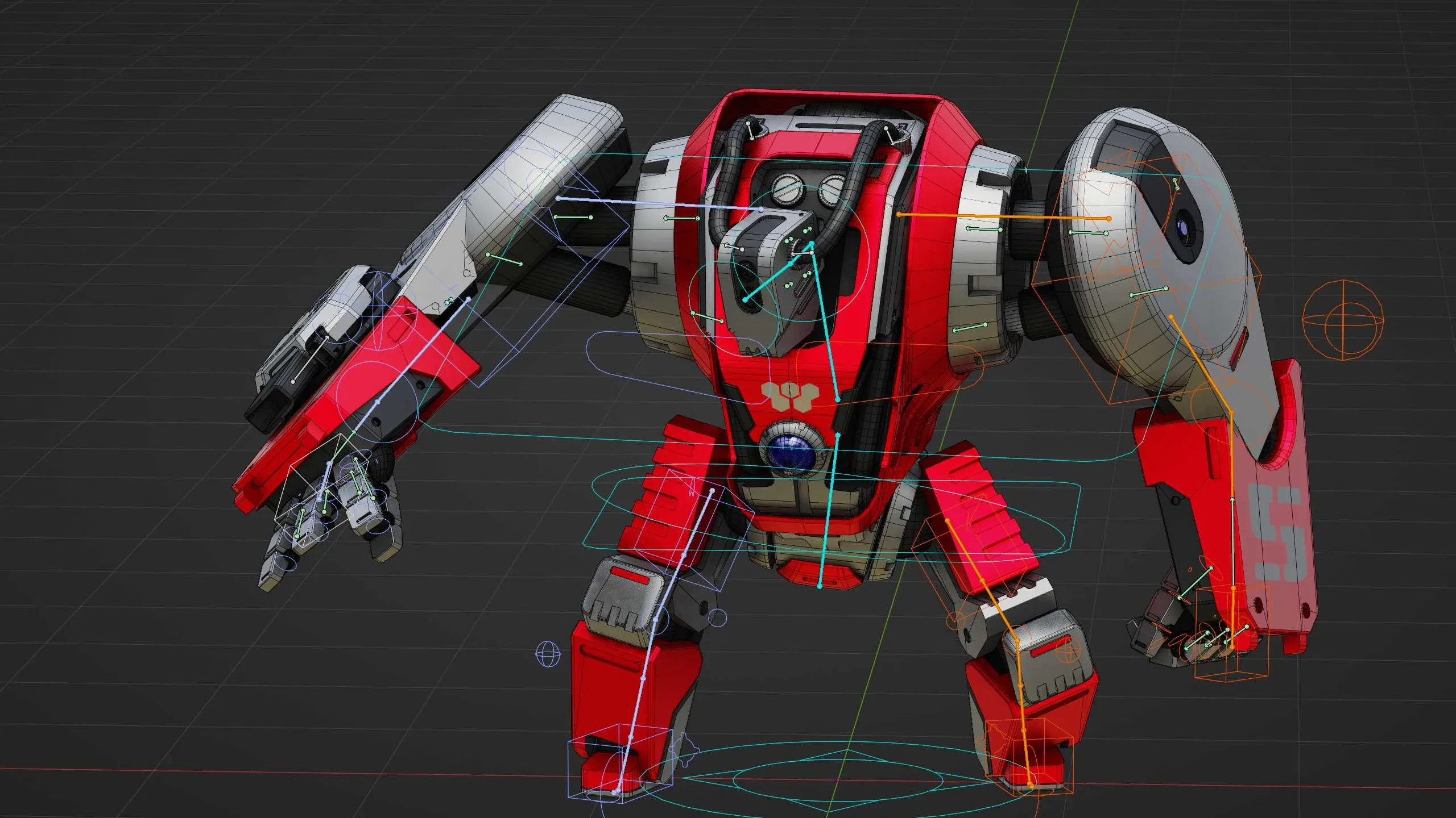 Gorilla BOT Auto-Rig Pro Rigged - FlippedNormals