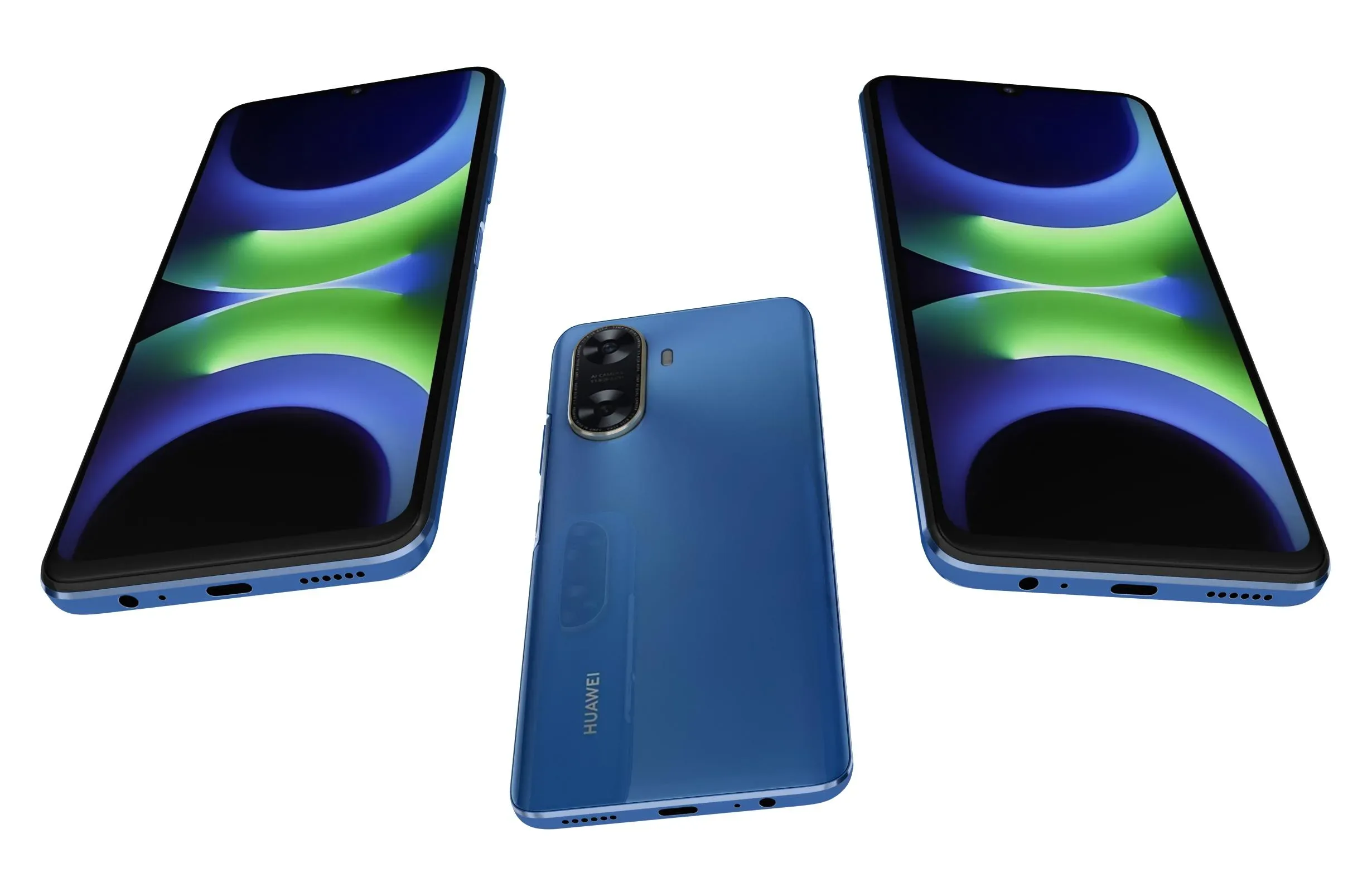 Huawei Enjoy 70z Blue - FlippedNormals