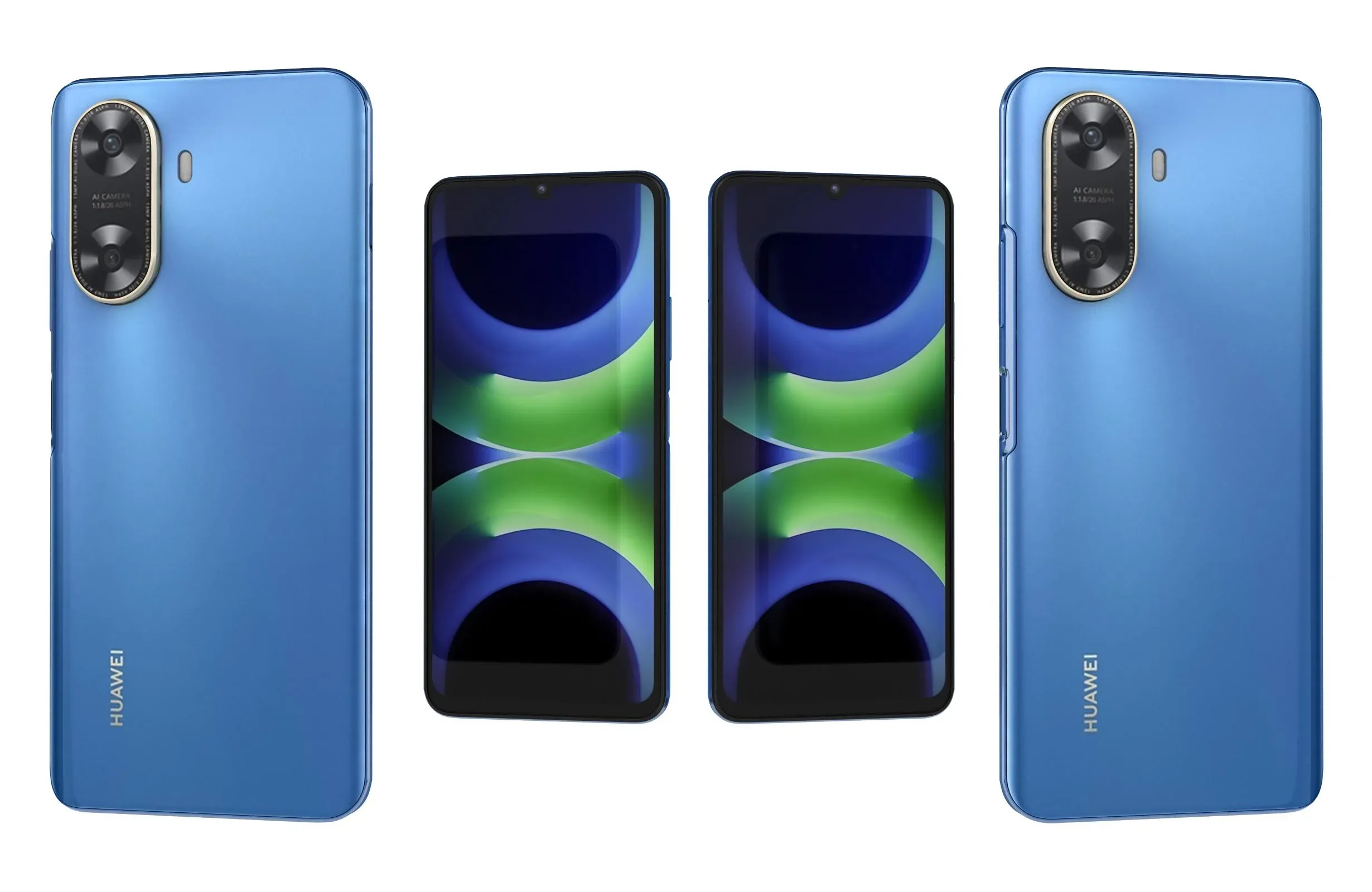 Huawei Enjoy 70z Blue - FlippedNormals