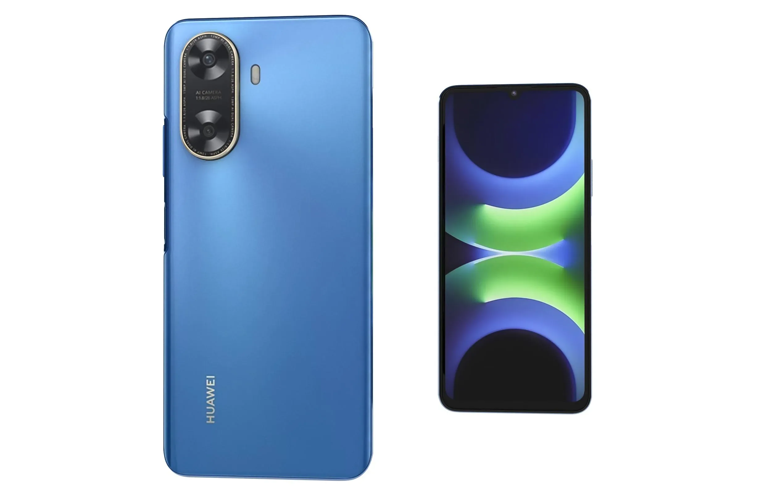 Huawei Enjoy 70z Blue - FlippedNormals