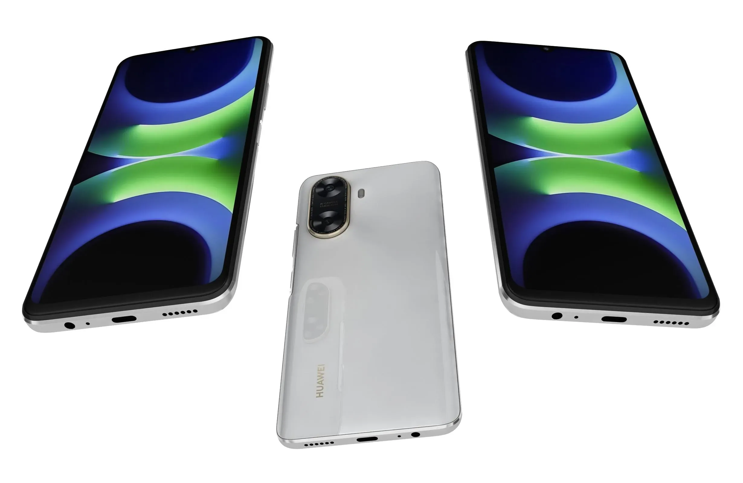 Huawei Enjoy 70z White - FlippedNormals