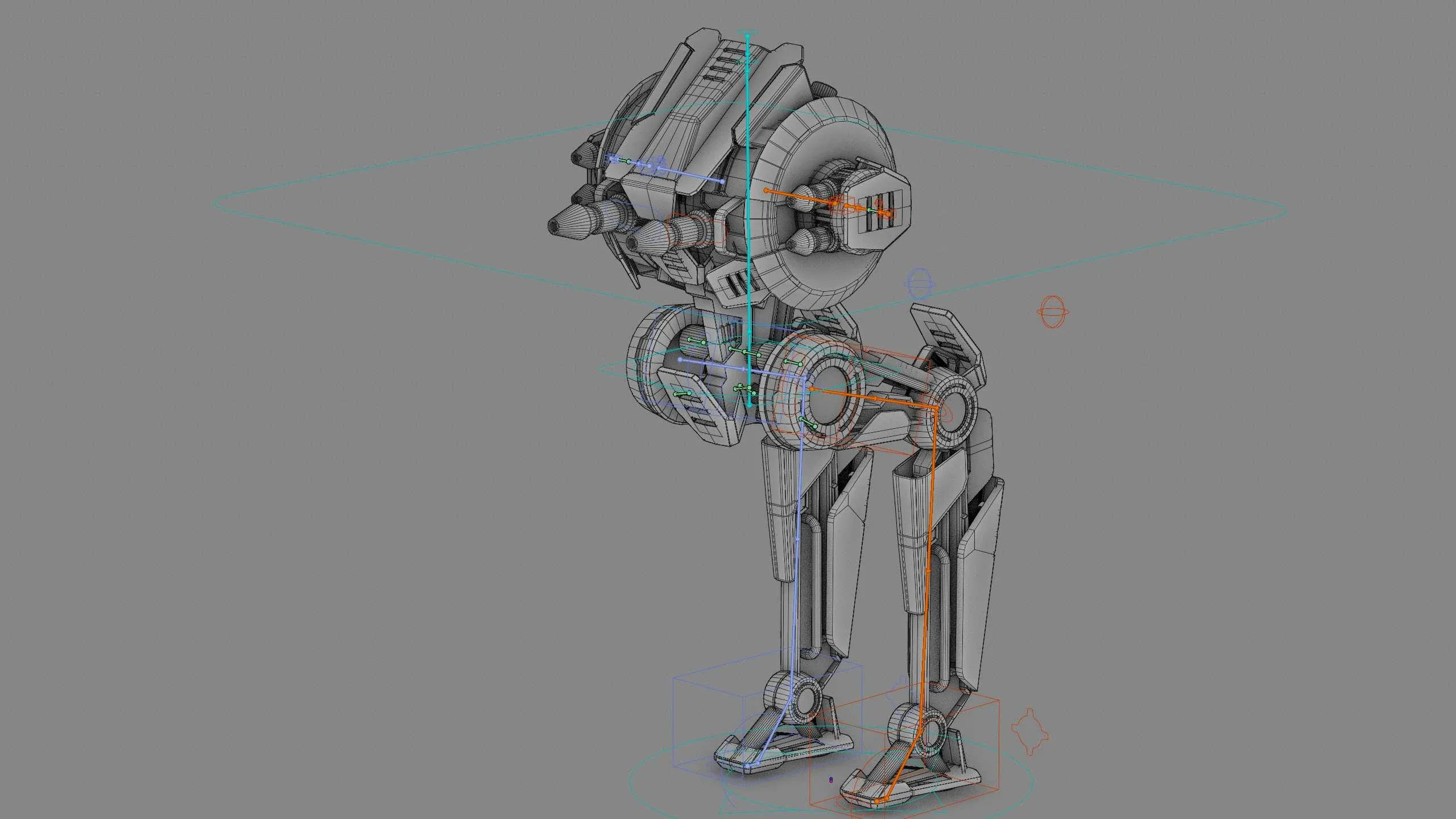 CYCLE WALKER DROID Auto-Rig Pro - FlippedNormals