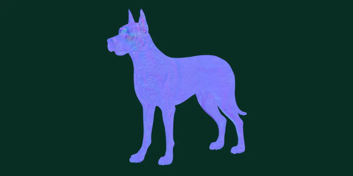 Great Dane Dog Breed - FlippedNormals Great Dane Dog Breed - FlippedNormals