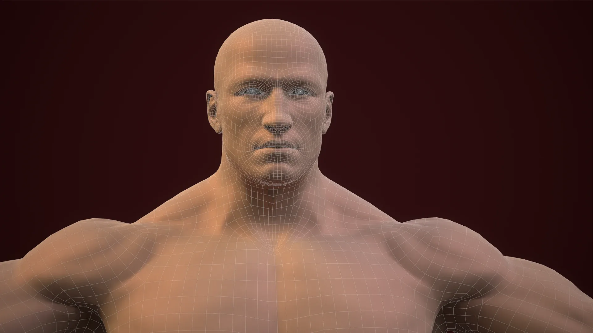 Base Mesh Male Body - Collection - FlippedNormals