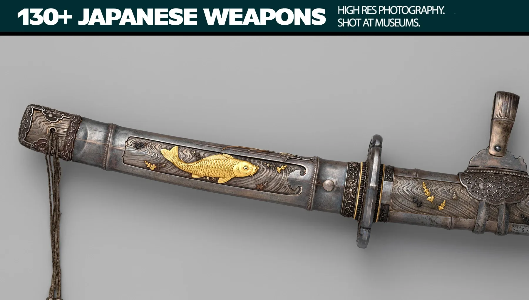 Reference Pack - Feudal Japan Weapons - FlippedNormals