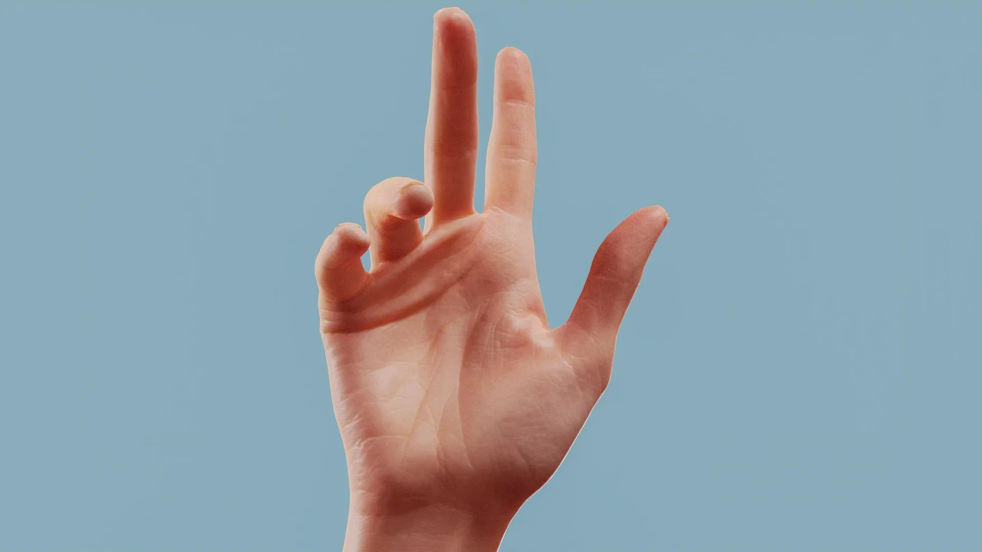 22 Female Single Hand Poses - FlippedNormals