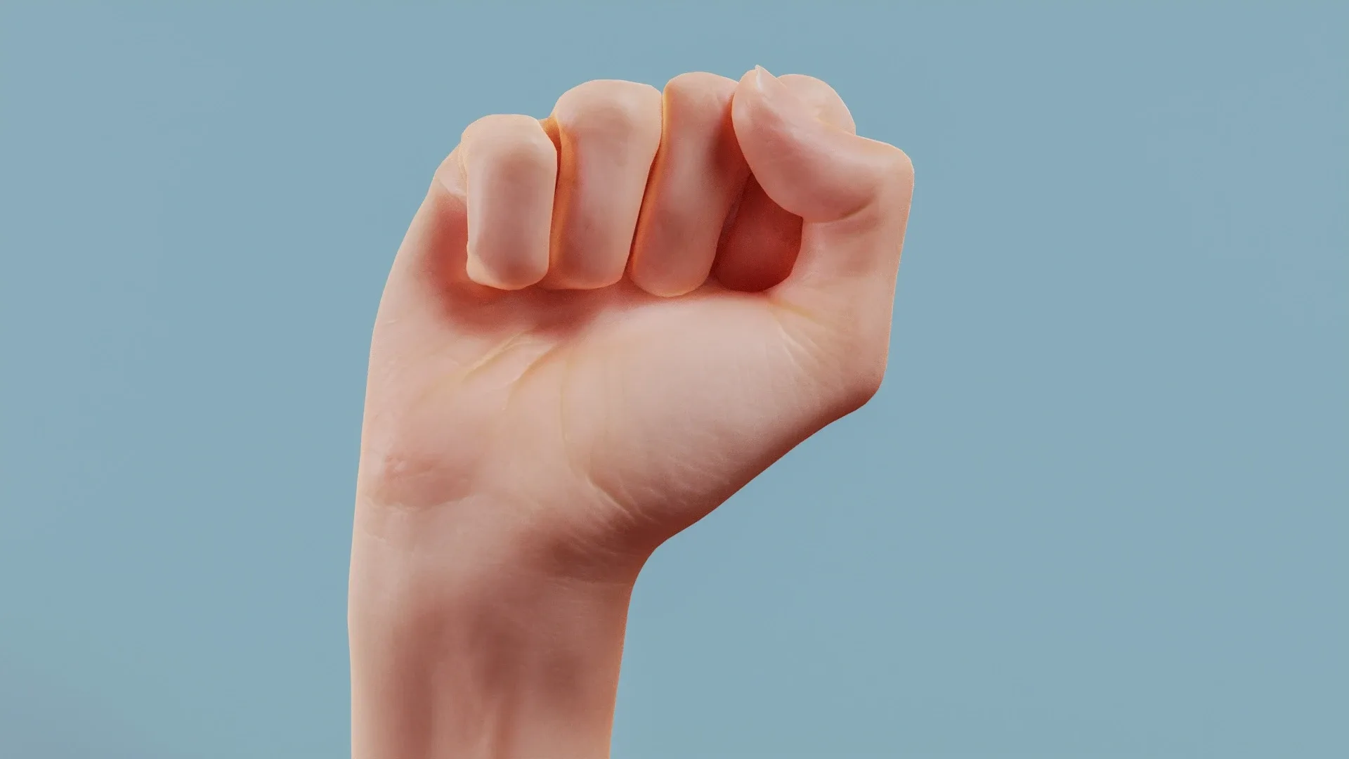 22 Female Single Hand Poses - FlippedNormals