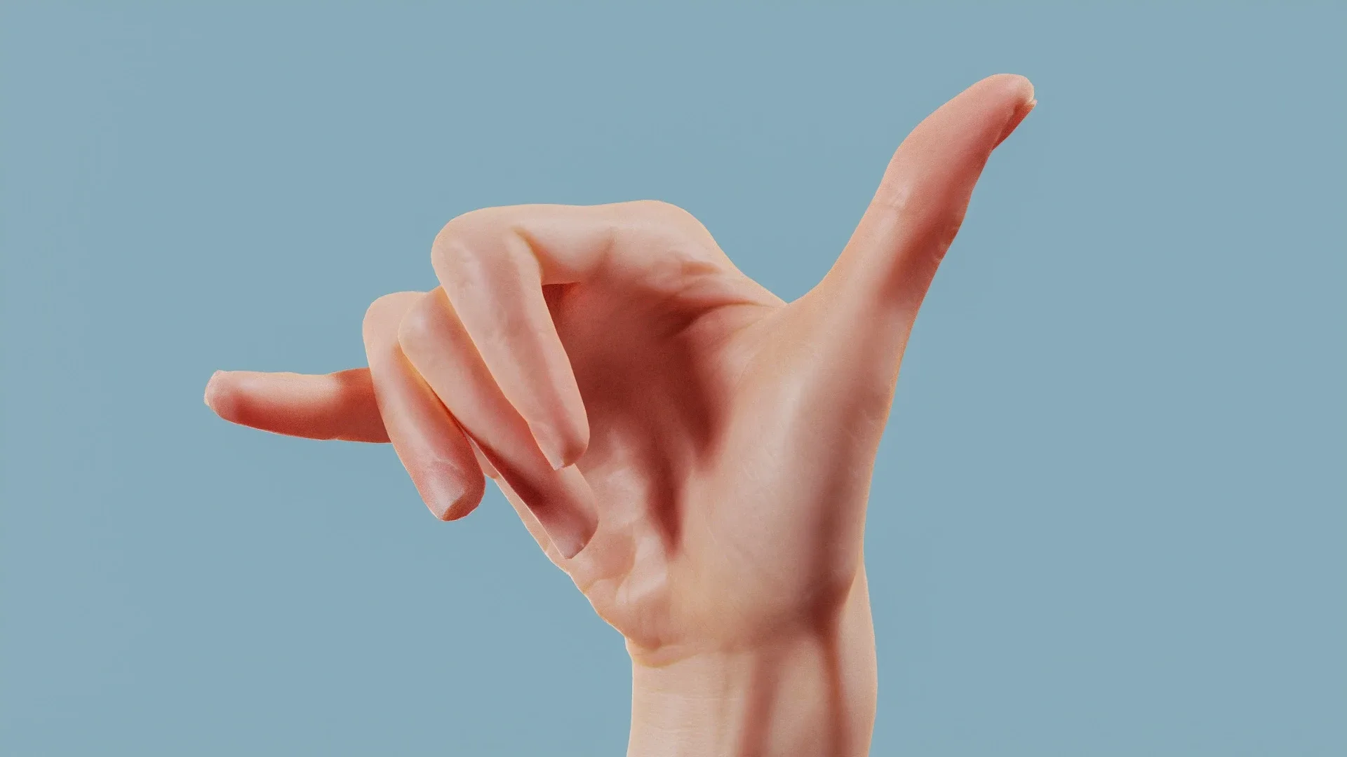 22 Female Single Hand Poses - FlippedNormals