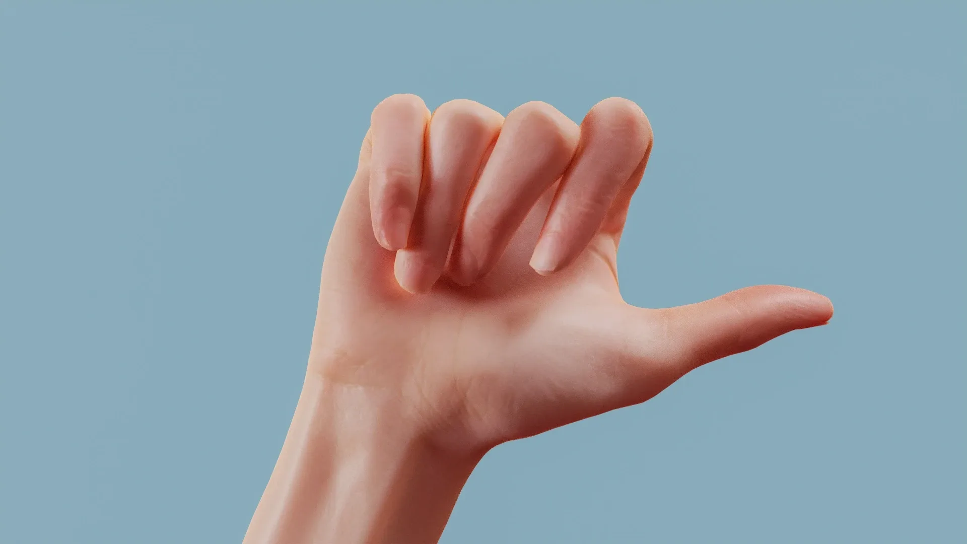 22 Female Single Hand Poses - FlippedNormals