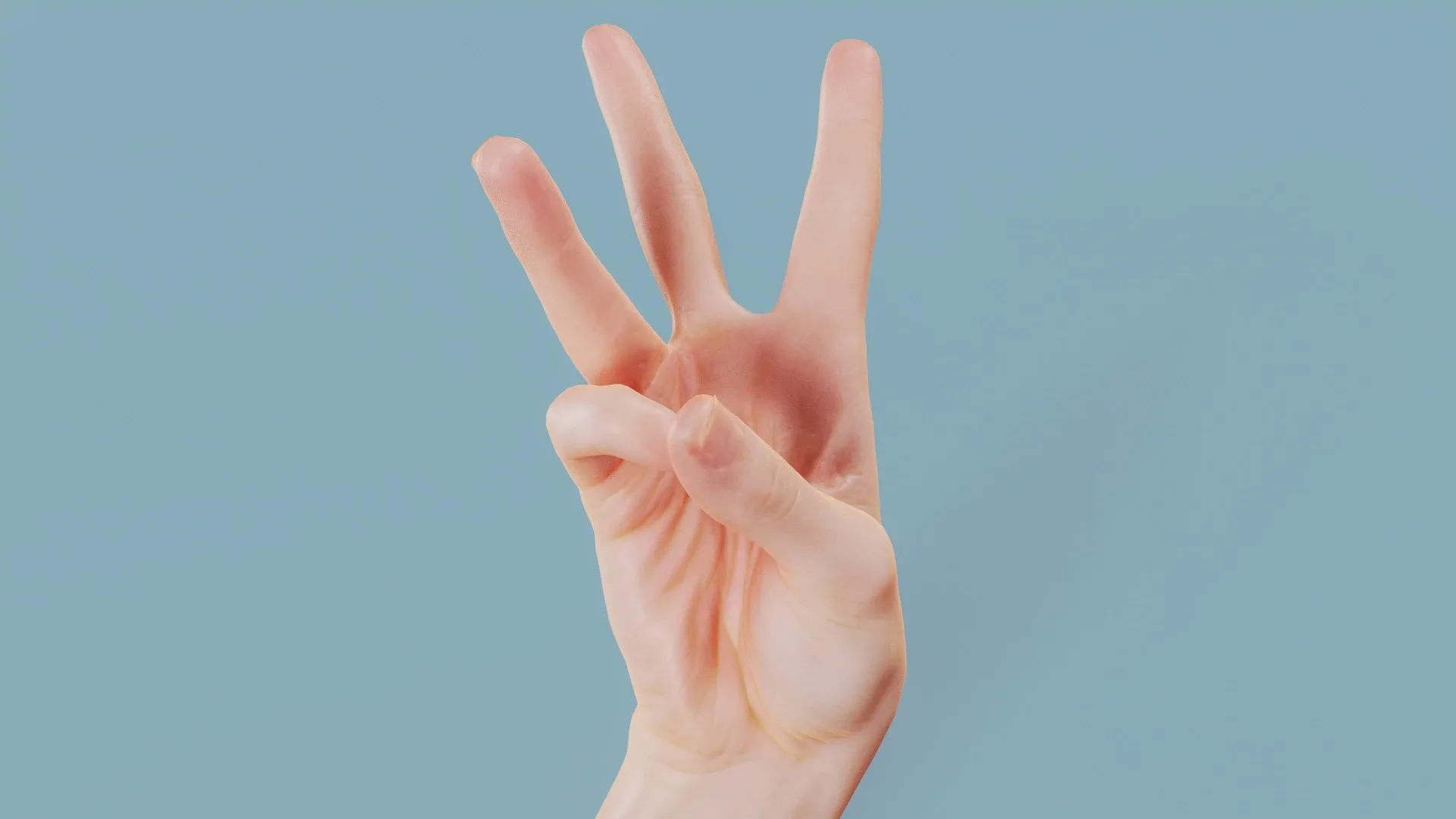 22 Female Single Hand Poses - FlippedNormals