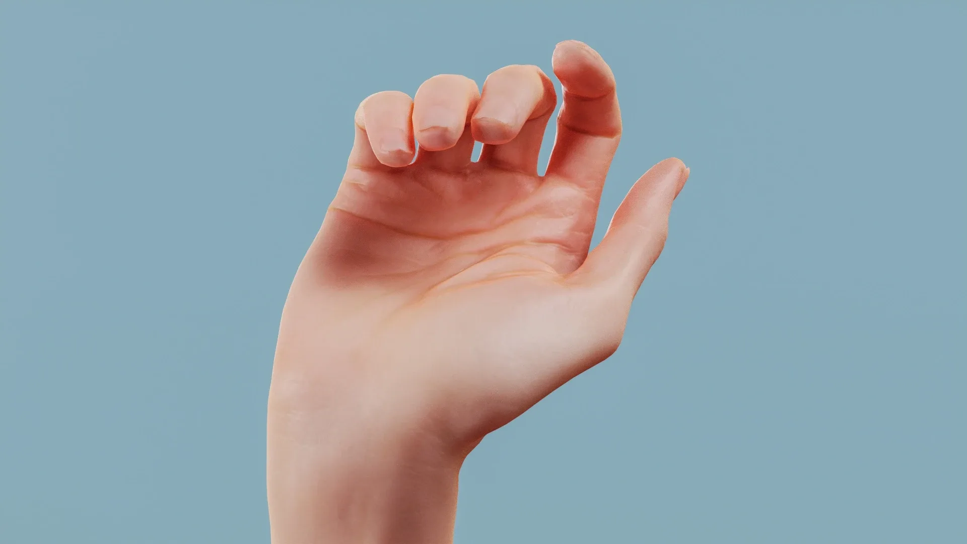 22 Female Single Hand Poses - FlippedNormals