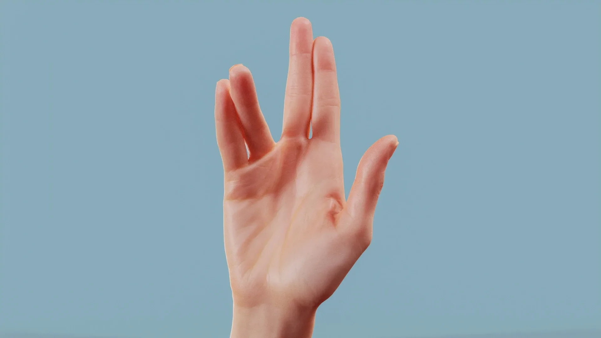 22 Female Single Hand Poses - FlippedNormals