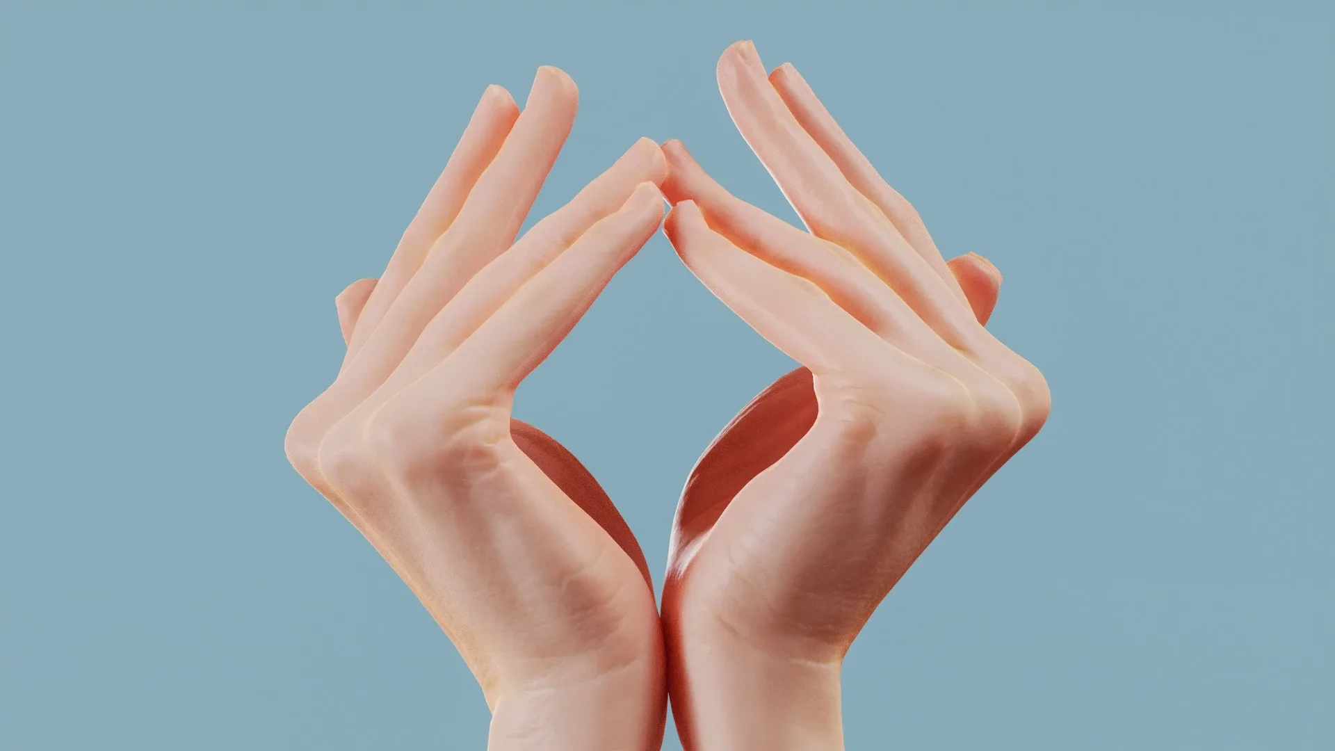 19 Duo Female Hand Poses - FlippedNormals