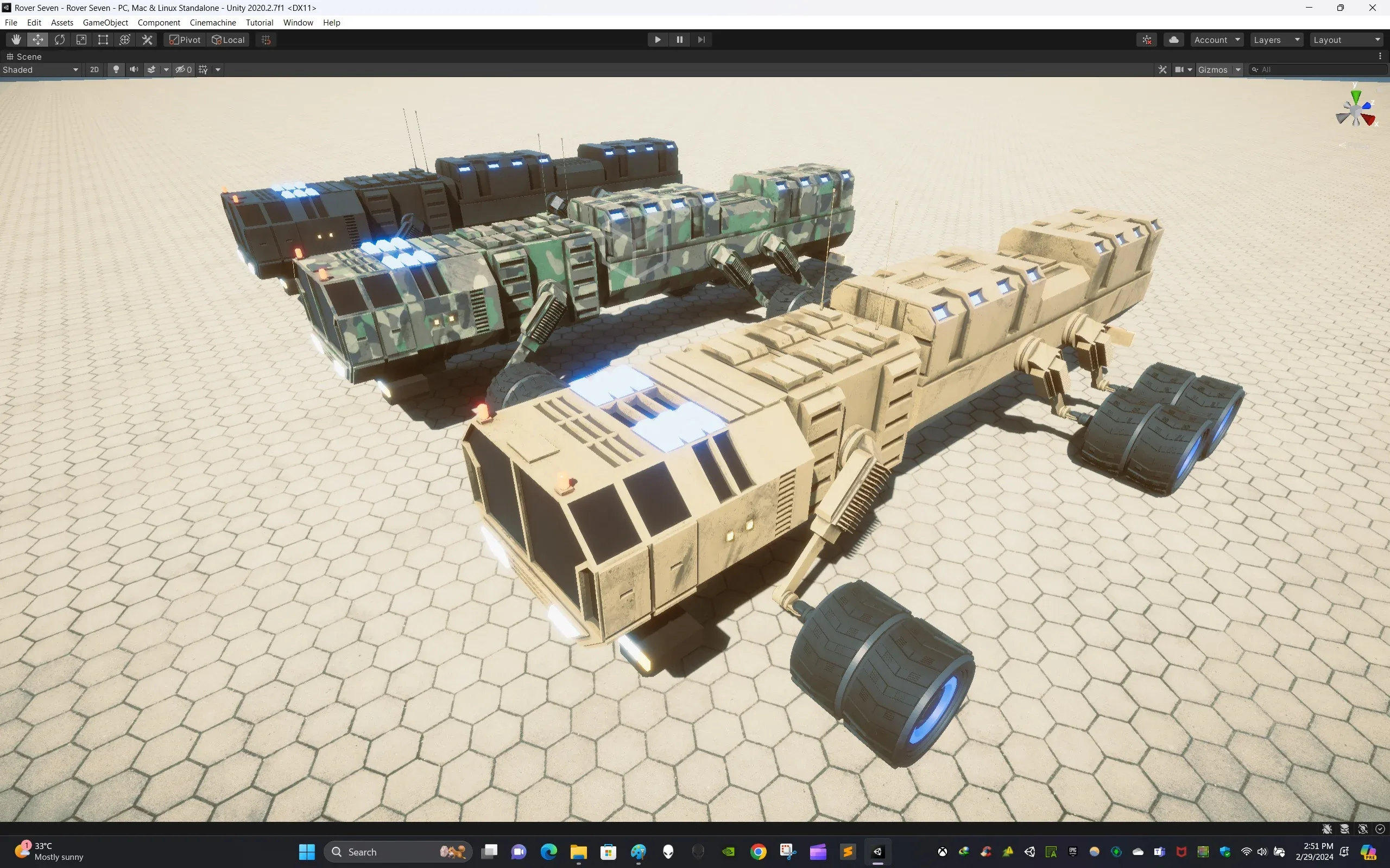 Rover Seven - FlippedNormals