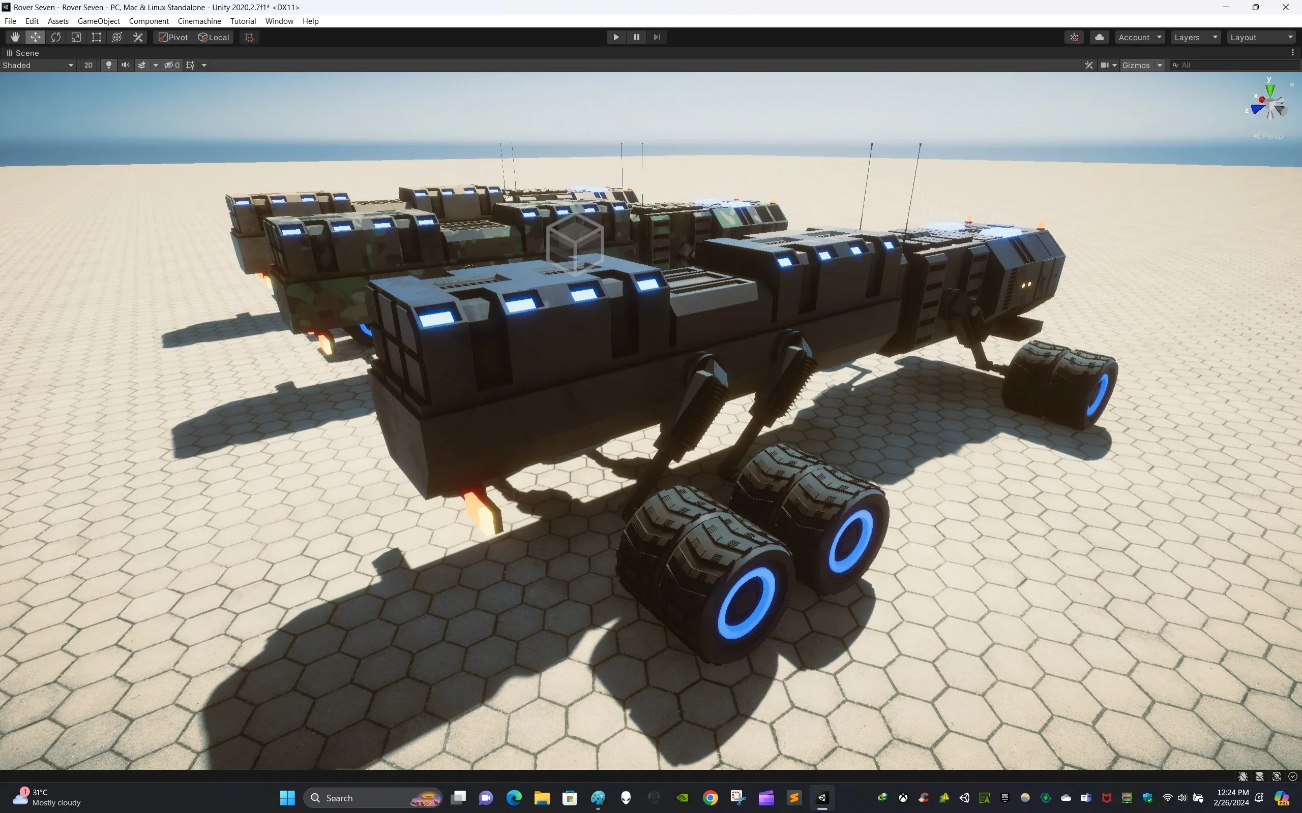 Rover Seven - FlippedNormals