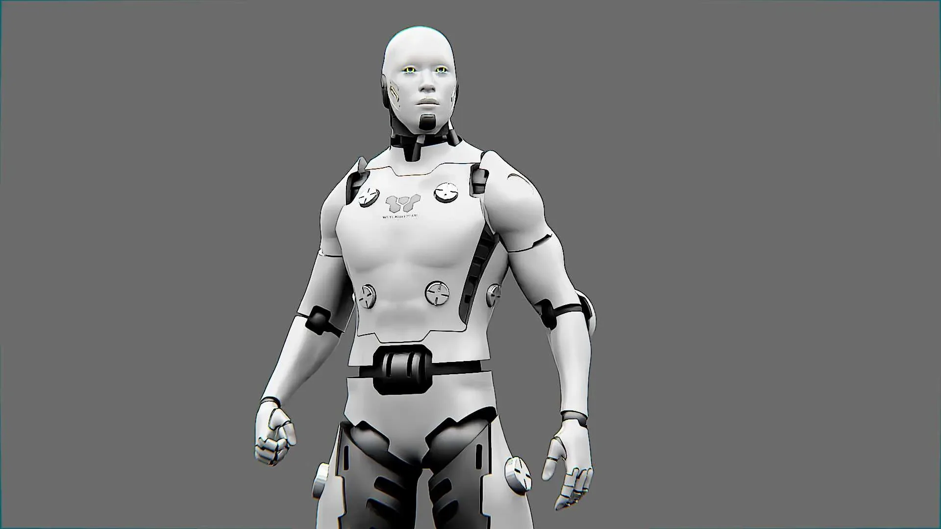 Meta Human Bot-B Auto-Rig Pro Rigged - FlippedNormals