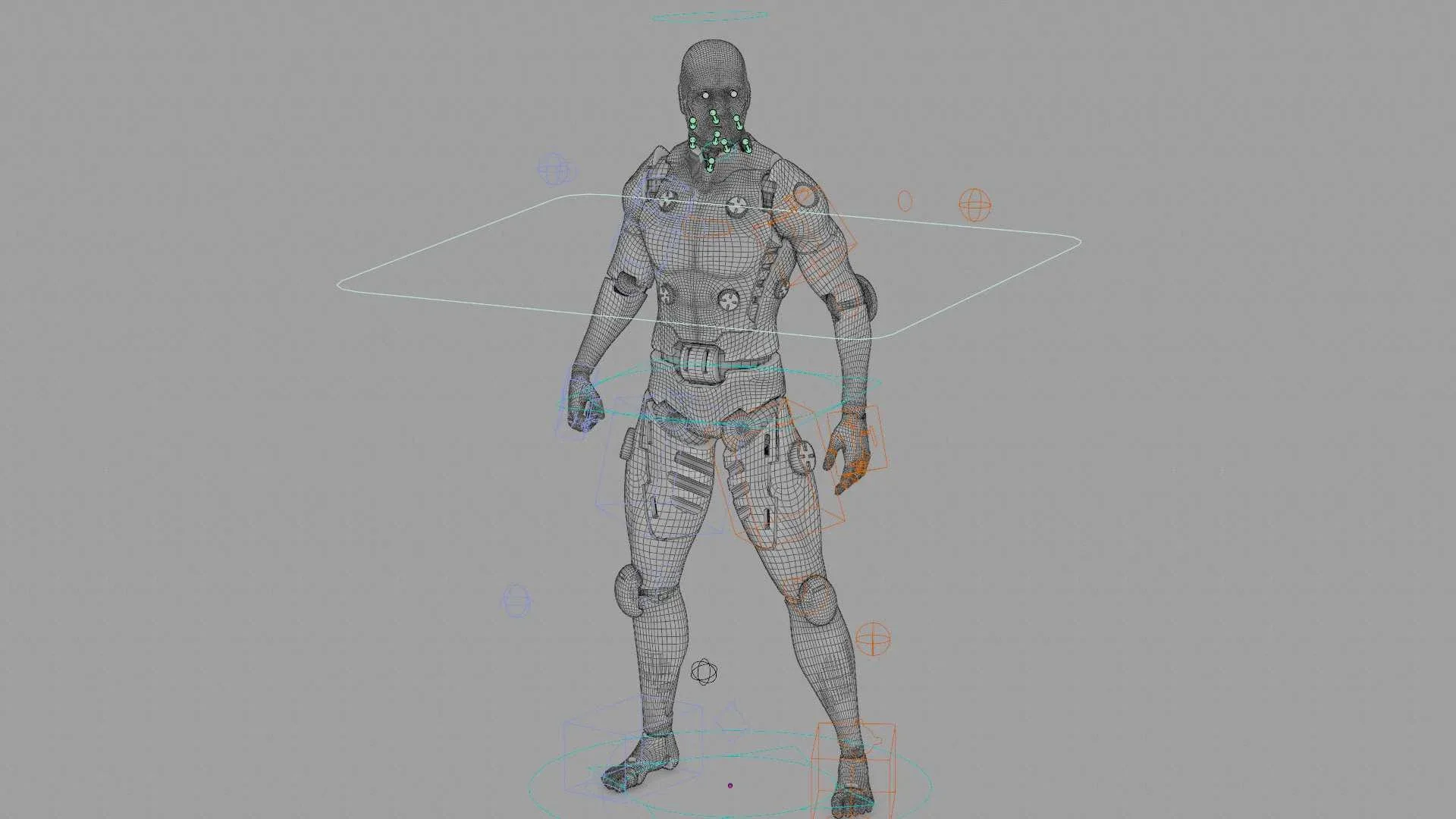 Meta Human Bot-B Auto-Rig Pro Rigged - FlippedNormals