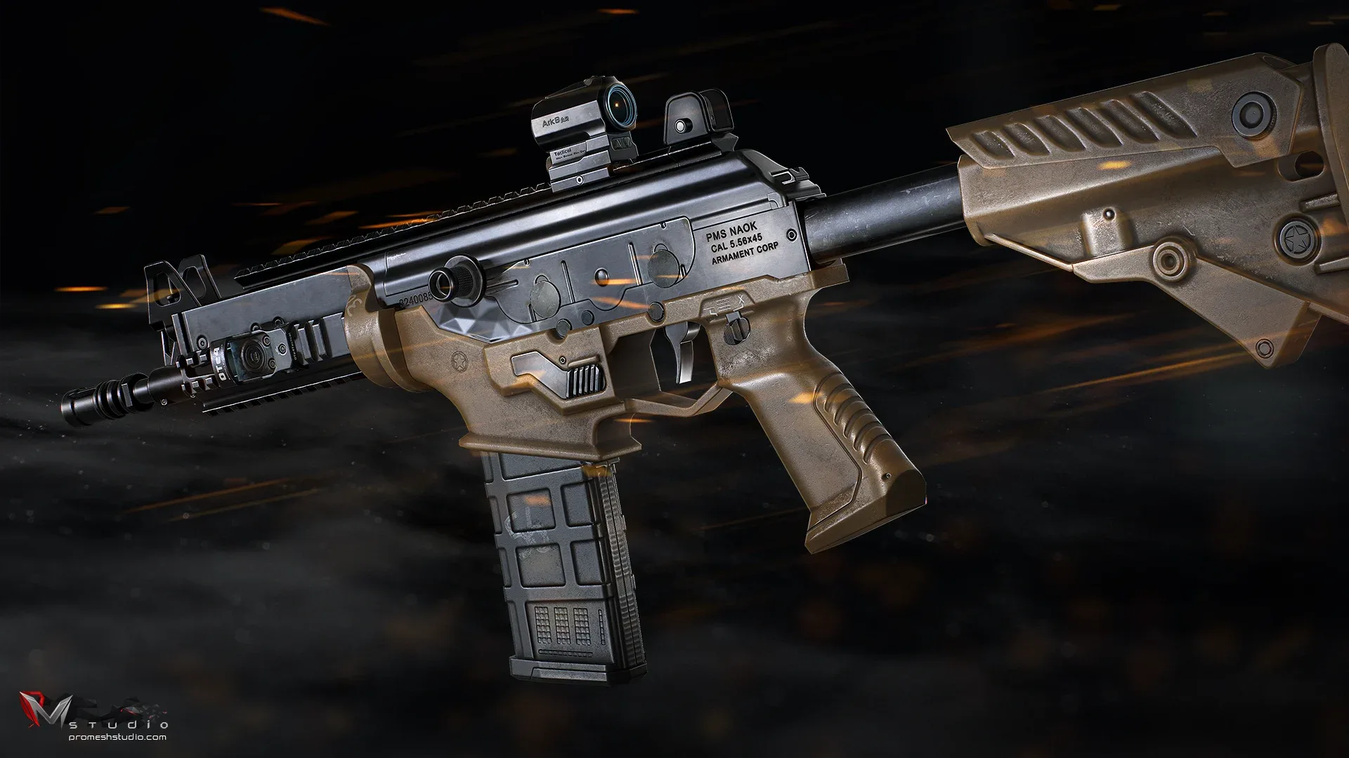Ace 21N Assault Rifle - FlippedNormals