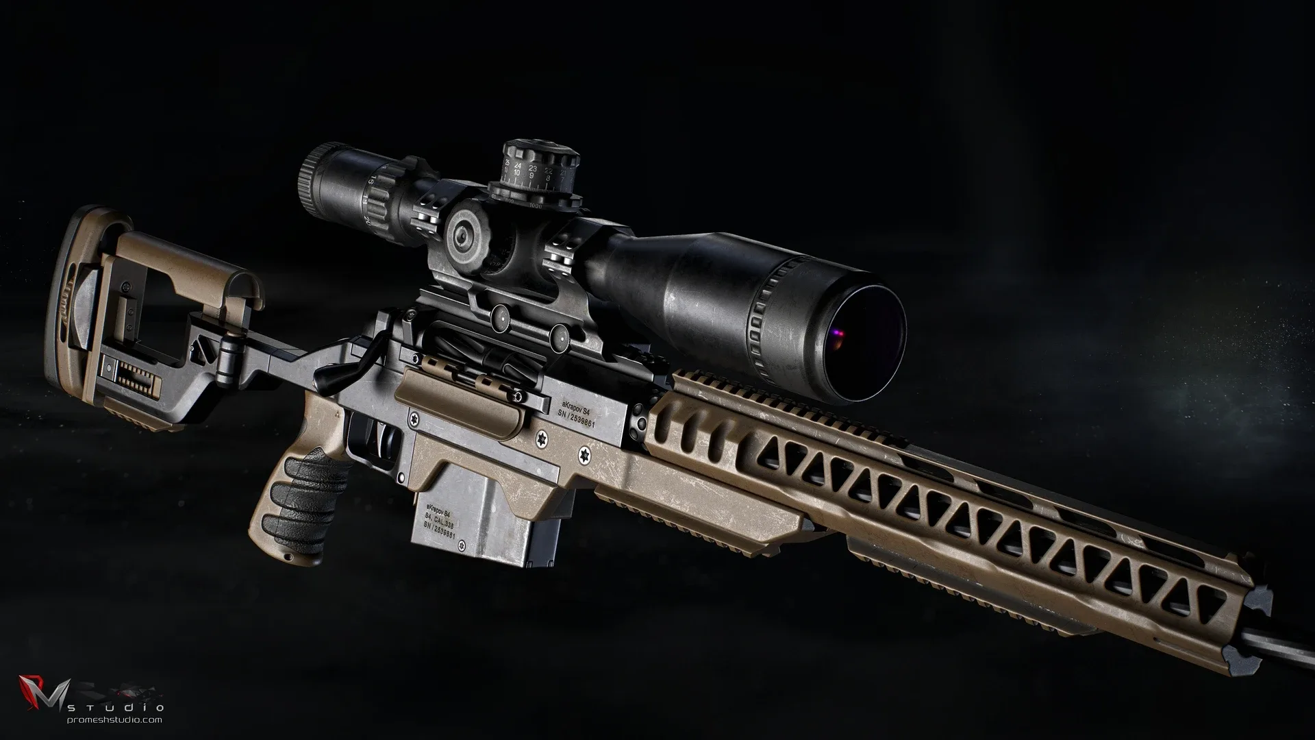 SSG M1 Sniper Rifle - FlippedNormals