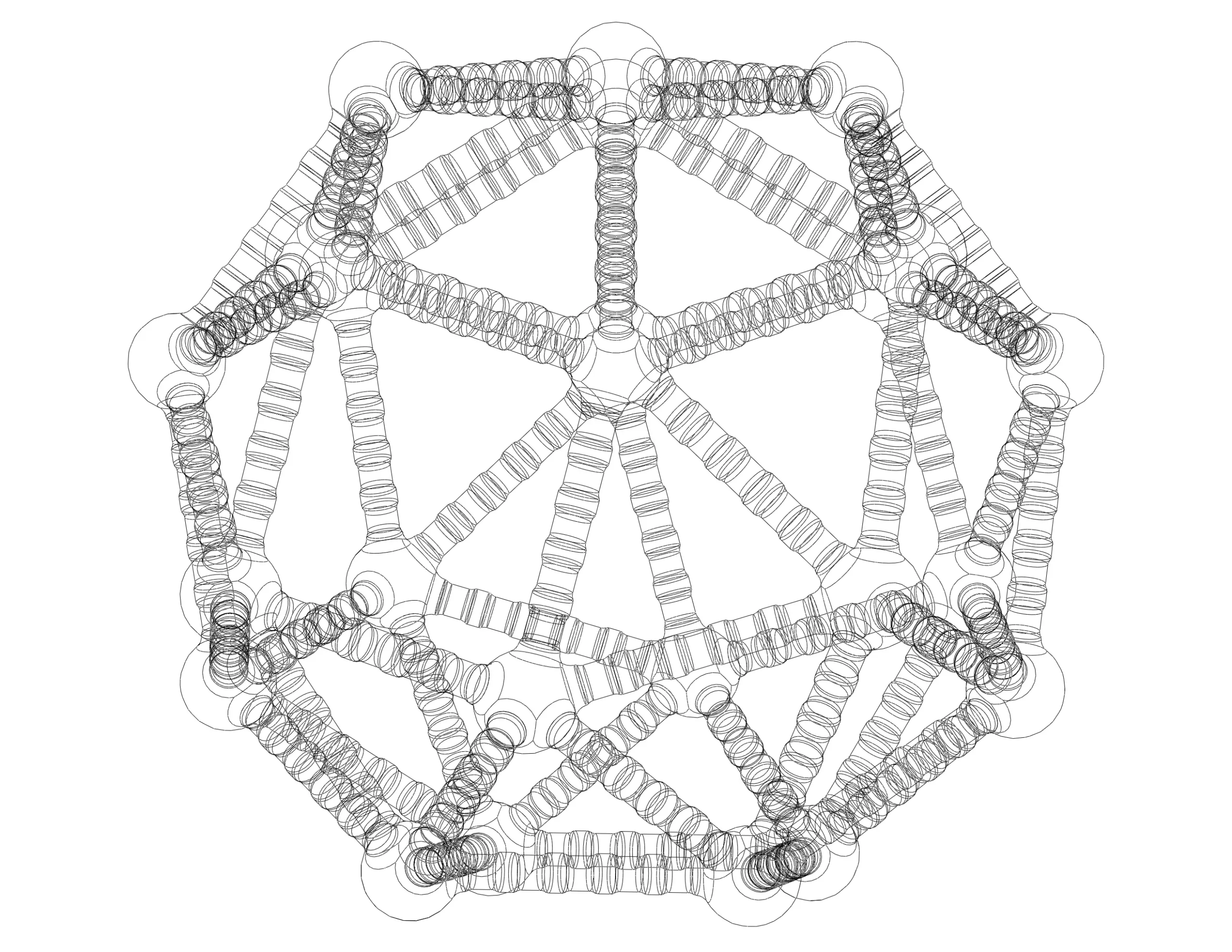 Snub Cube Structures with Atoms - FlippedNormals Snub Cube Structures with Atoms - FlippedNormals
