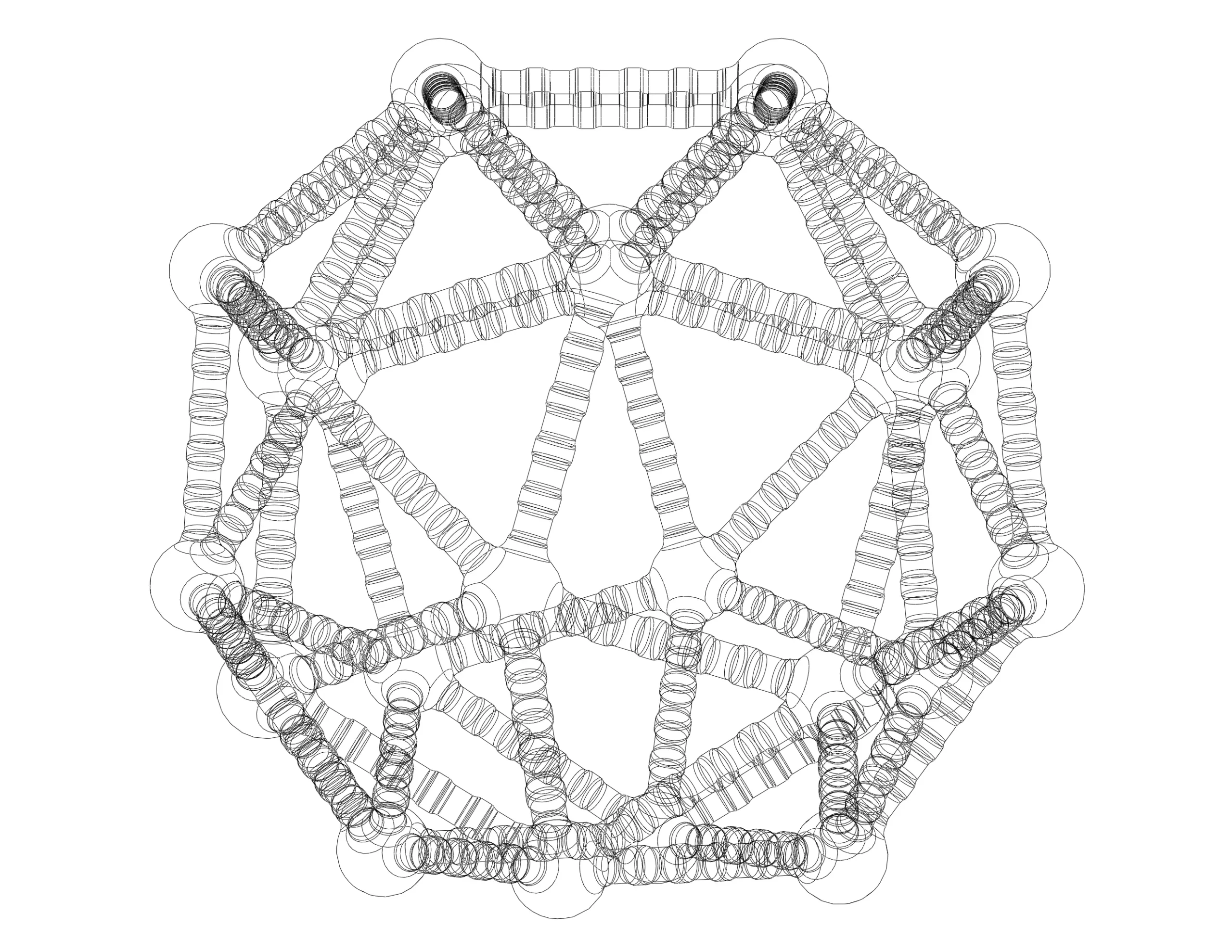 Snub Cube Structures with Atoms - FlippedNormals Snub Cube Structures with Atoms - FlippedNormals