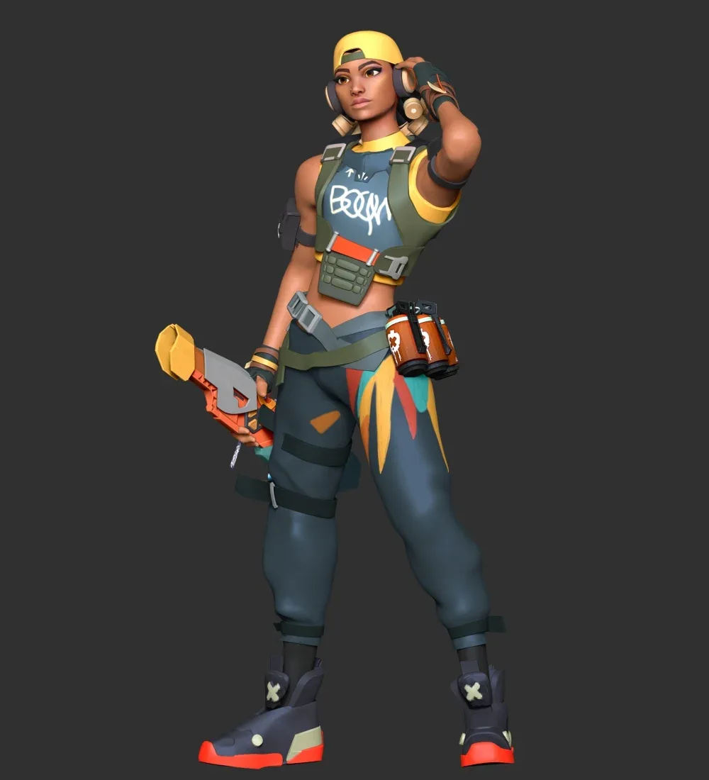 Valorant - Raze - FlippedNormals