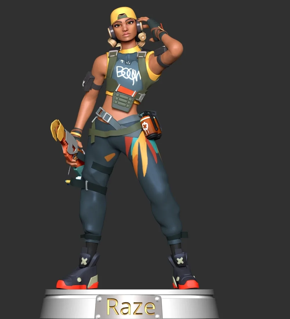 Valorant - Raze - FlippedNormals