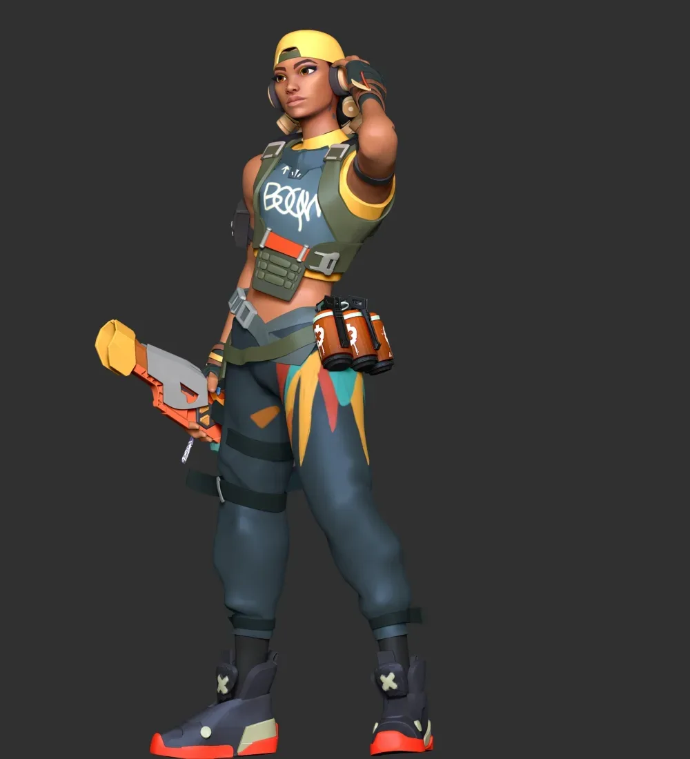 Valorant - Raze - FlippedNormals