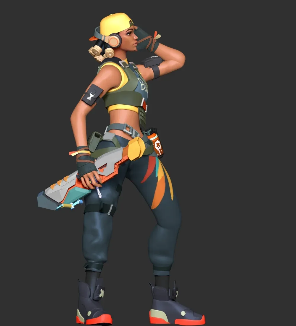 Valorant - Raze - FlippedNormals