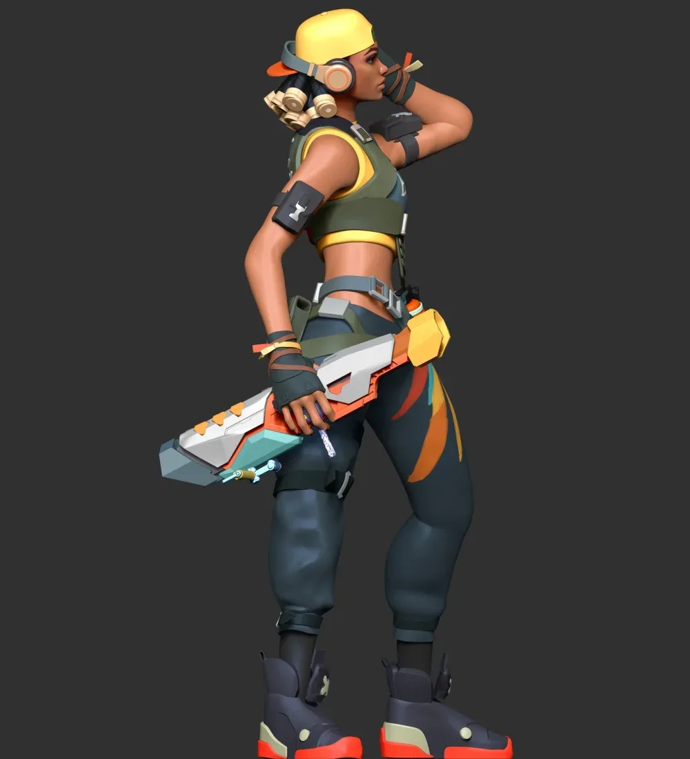 Valorant - Raze - FlippedNormals