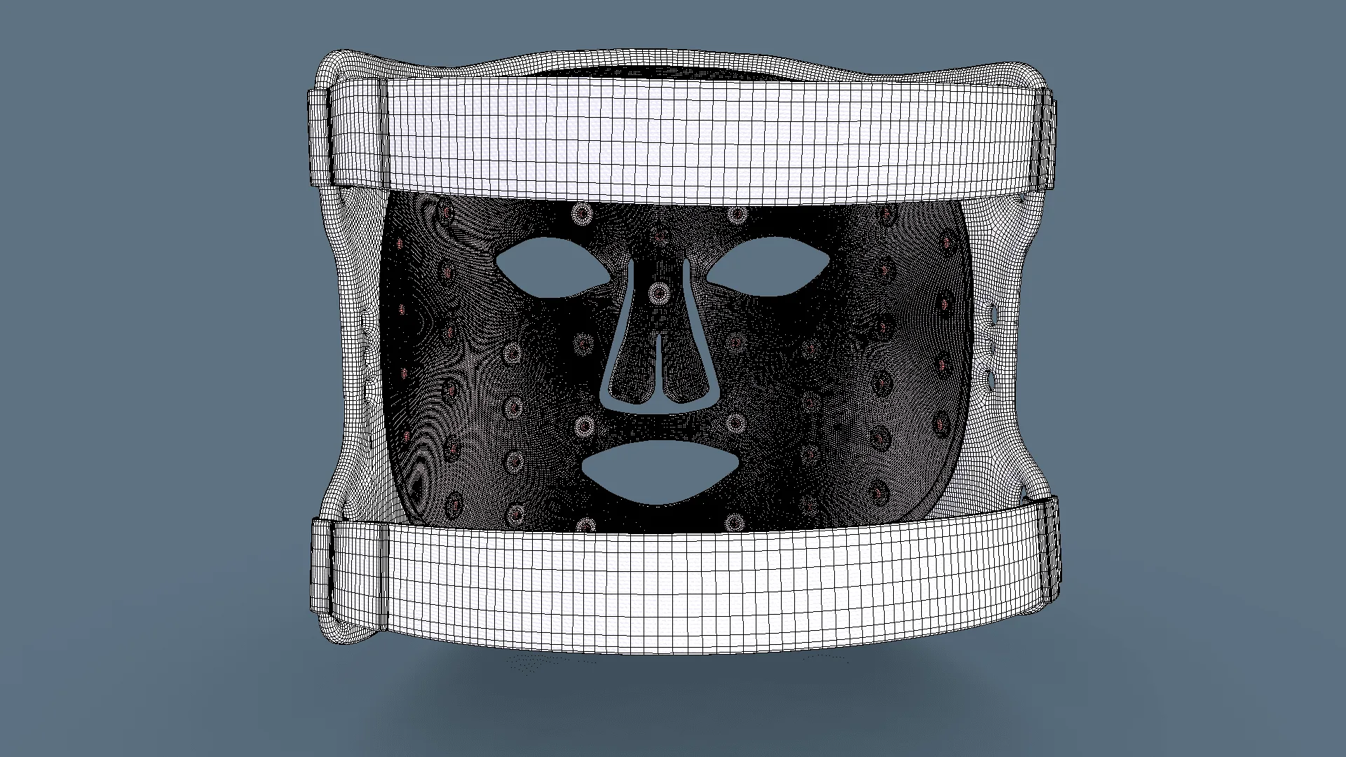 LED Light Therapy Mask - C4D and - FlippedNormals
