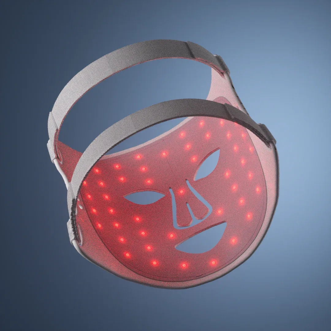 LED Light Therapy Mask - C4D and - FlippedNormals