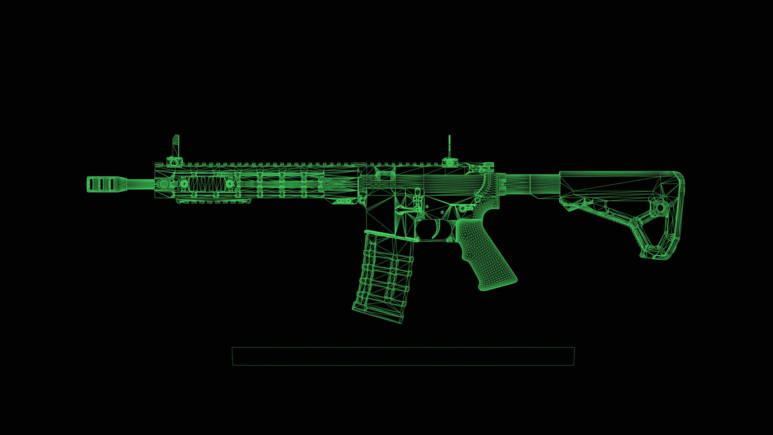 AR15 - Assault Rifle Game Ready - FlippedNormals