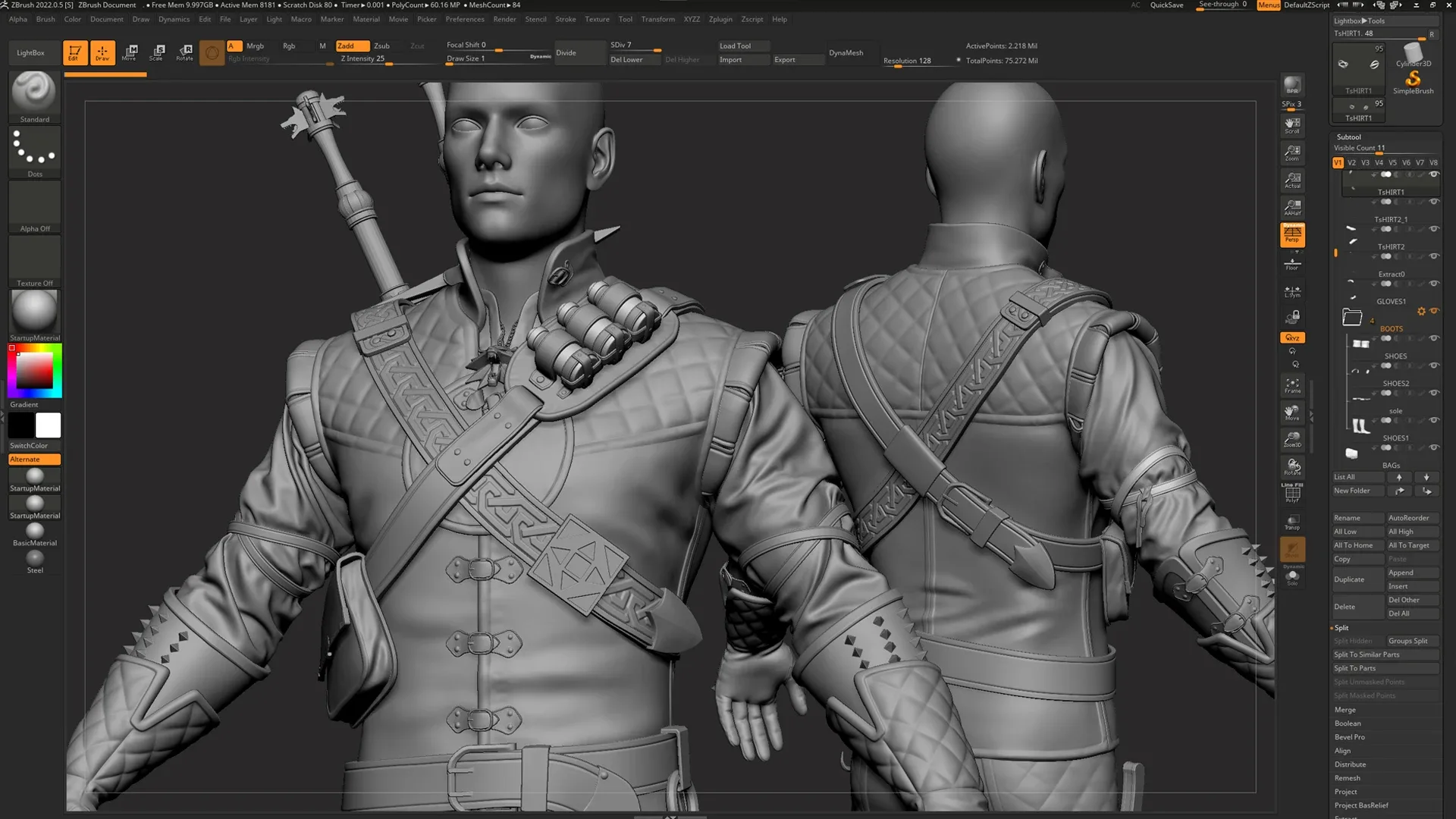 Course - Witcher Manticore Armor - FlippedNormals
