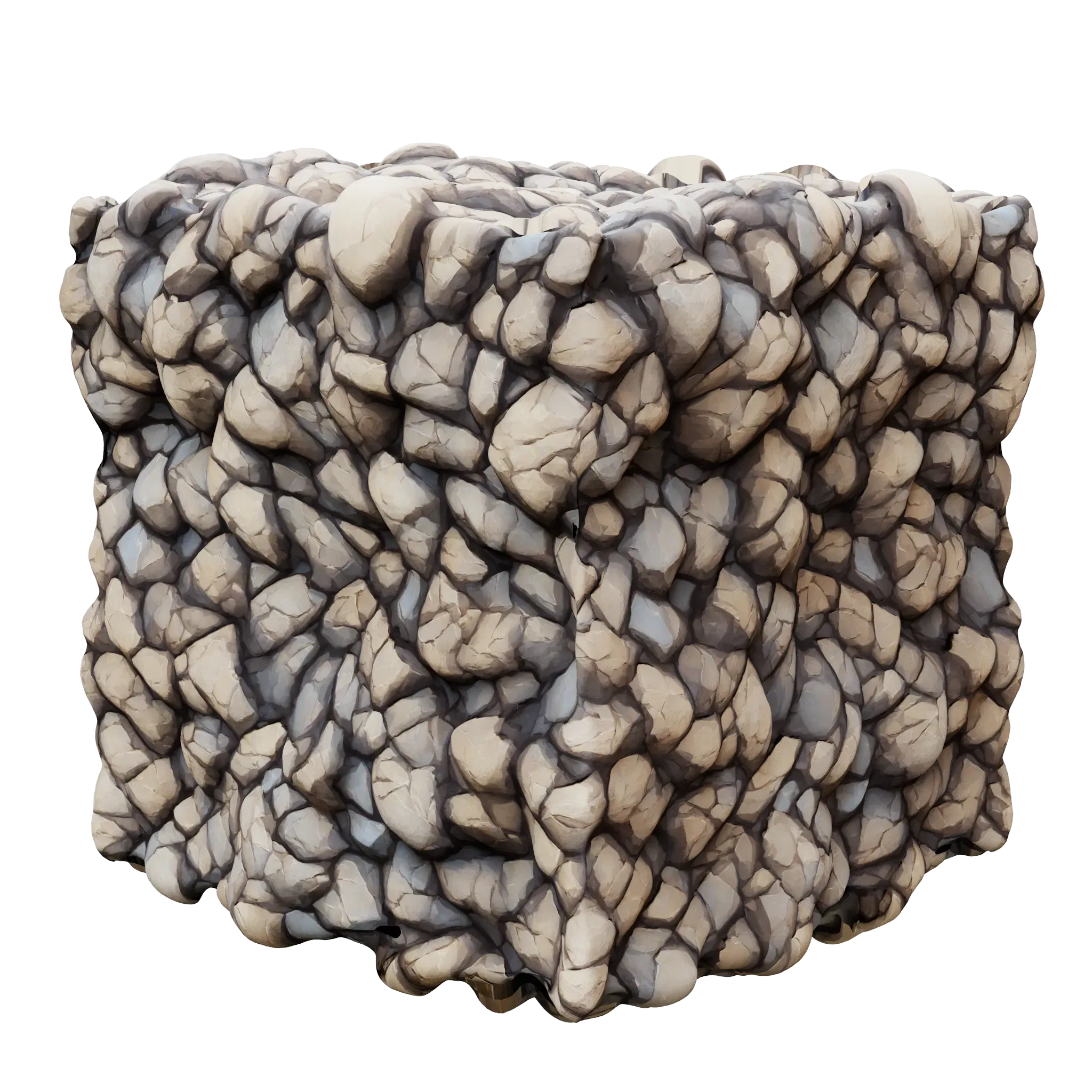 Stylized Rock v1 Seamless Texture - FlippedNormals