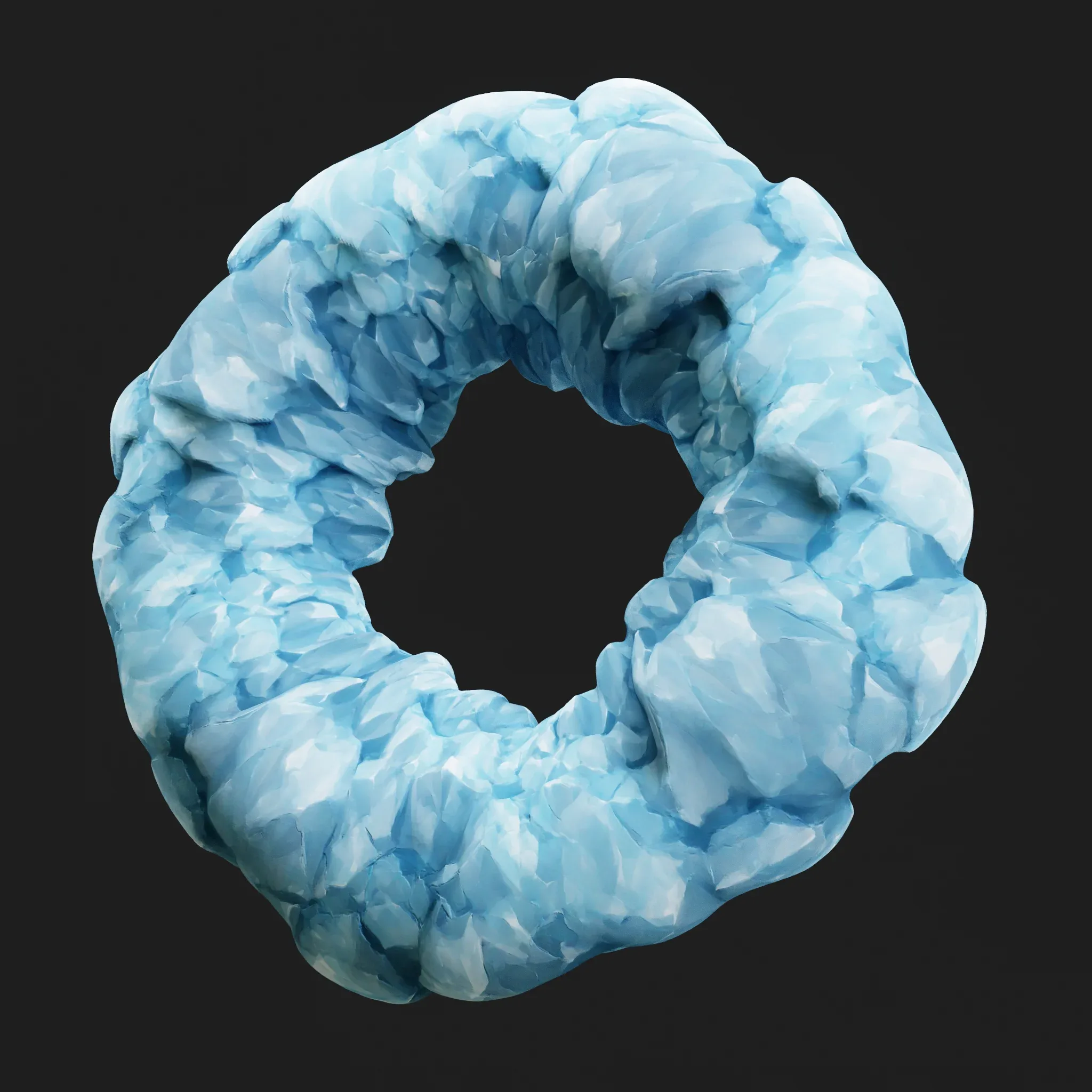 Stylized Ice Seamless Texture - FlippedNormals