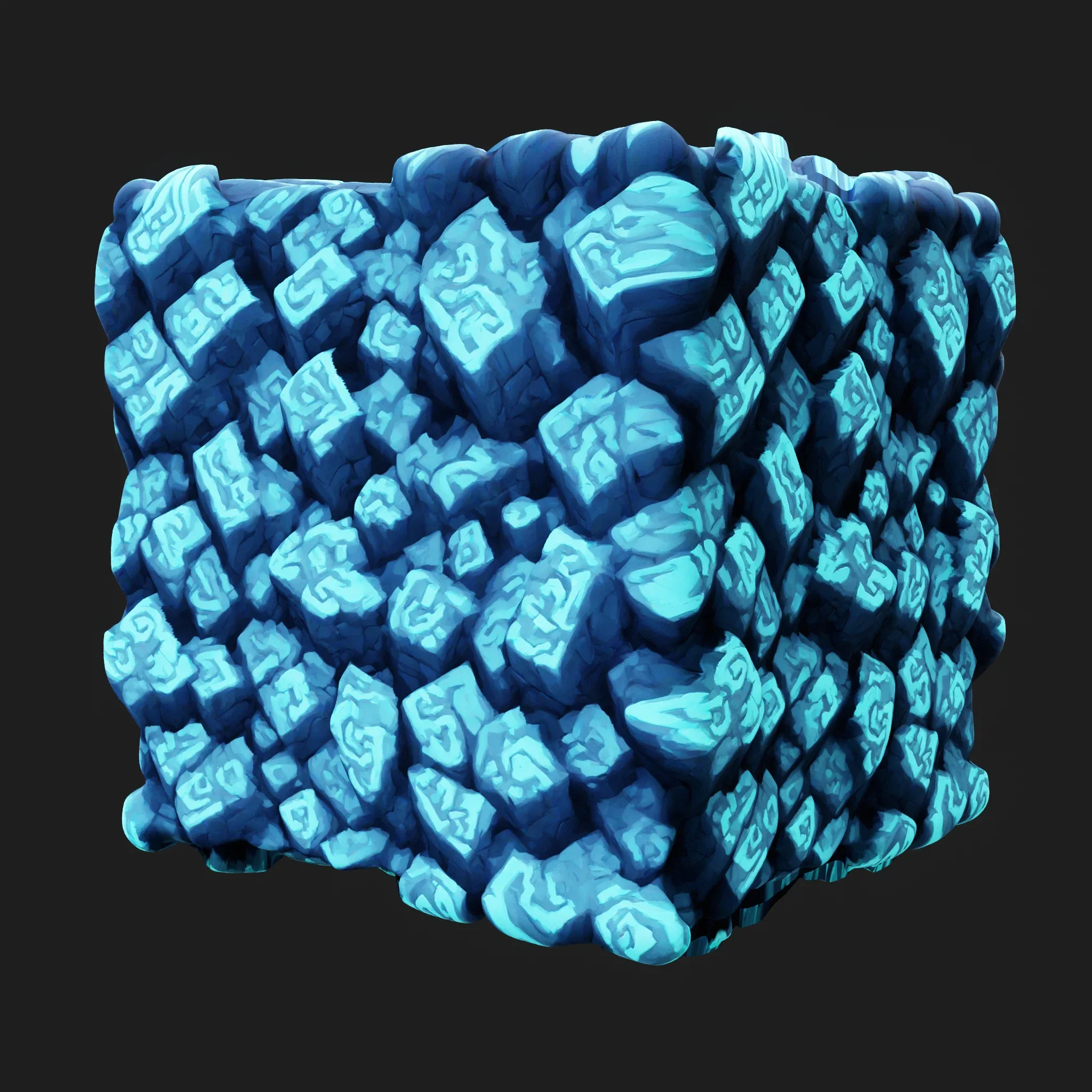 Stylized Rune Seamless Texture - FlippedNormals