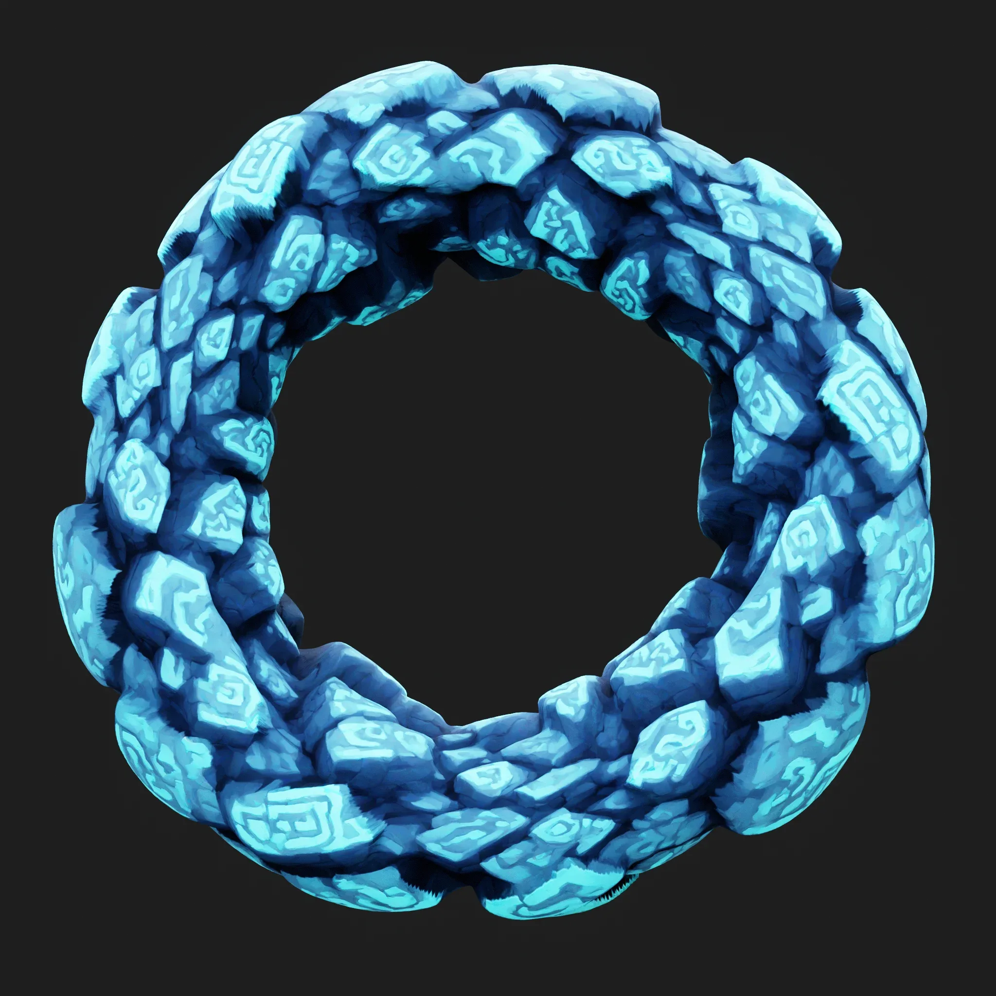 Stylized Rune Seamless Texture - FlippedNormals