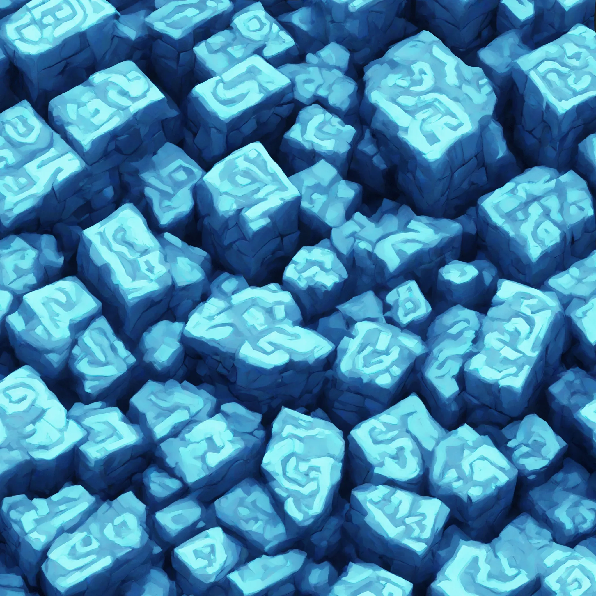 Stylized Rune Seamless Texture - FlippedNormals