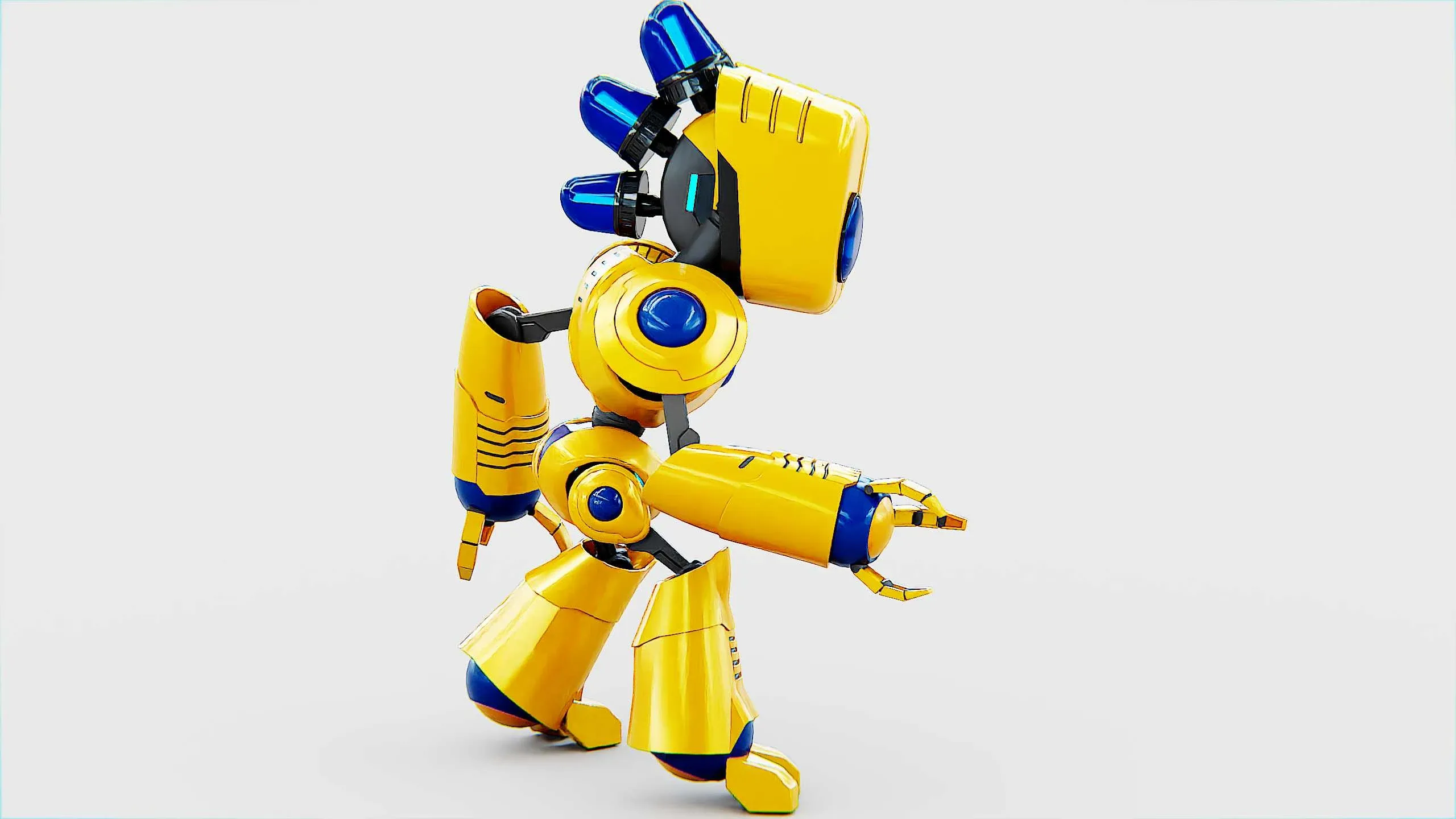 TOY BOT LOOPY Auto-Rig Pro Rigged - FlippedNormals