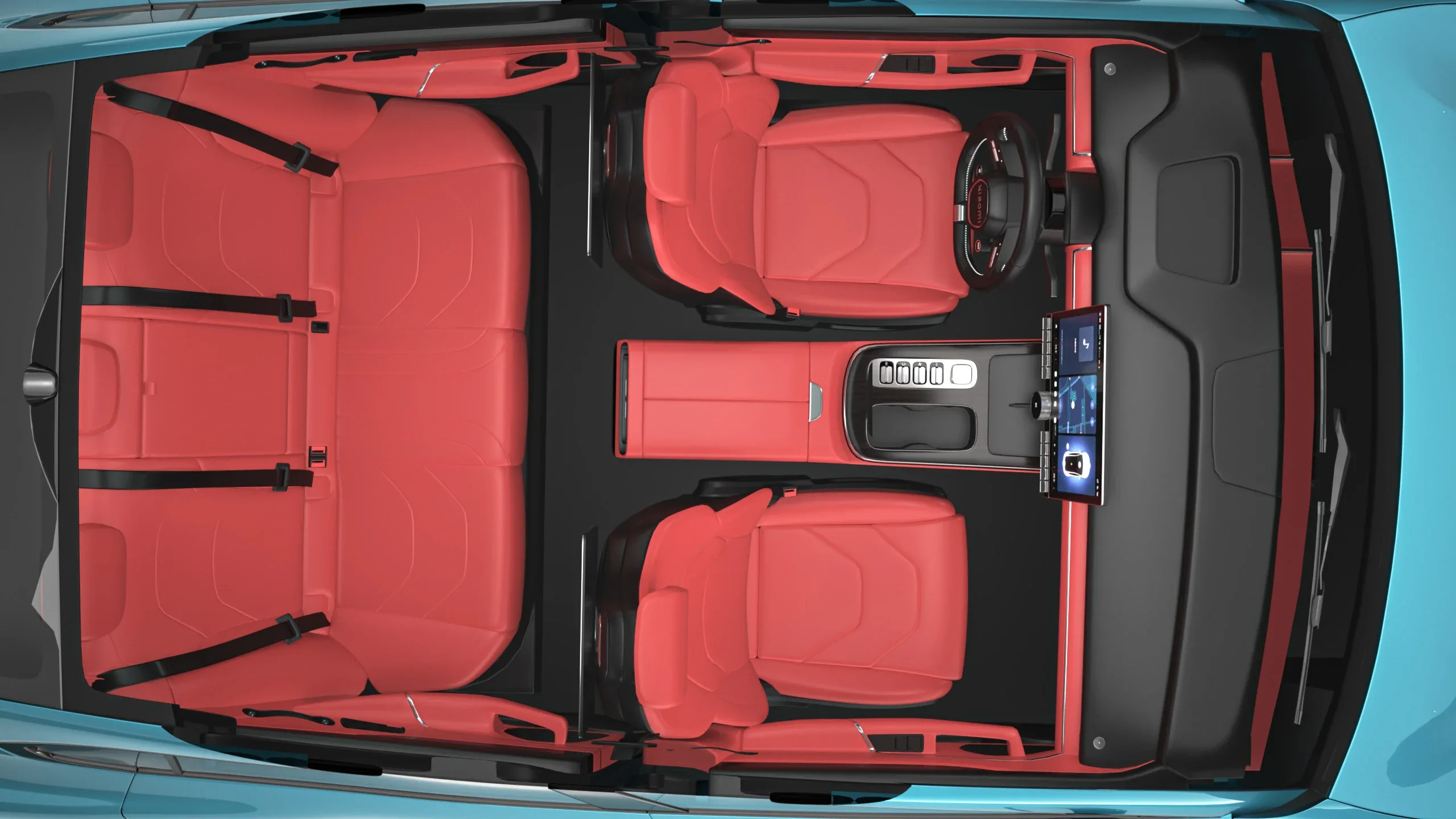 2024 Xiaomi SU7 With Interior - FlippedNormals