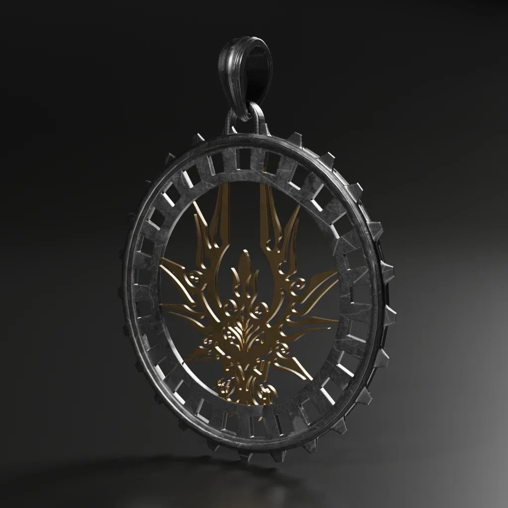 Talisman 3D printable model - FlippedNormals