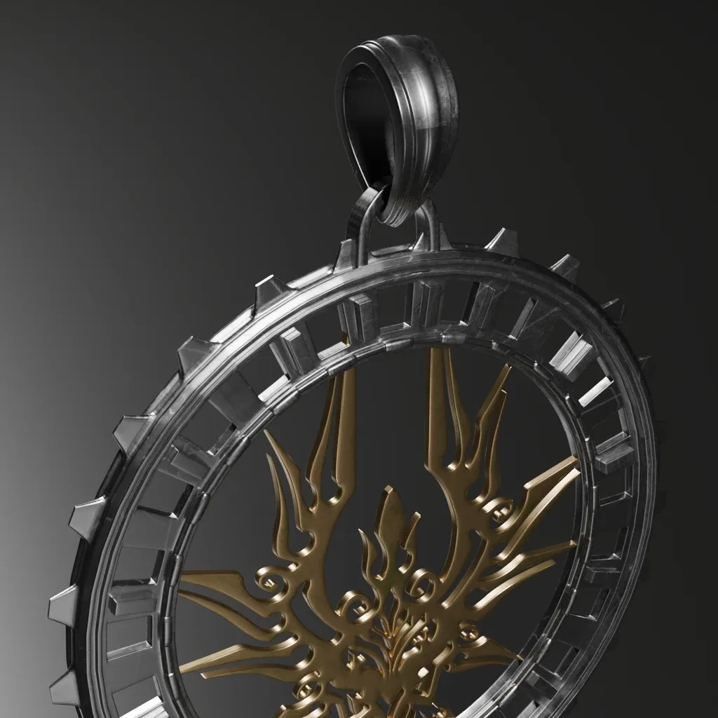 Talisman 3D printable model - FlippedNormals