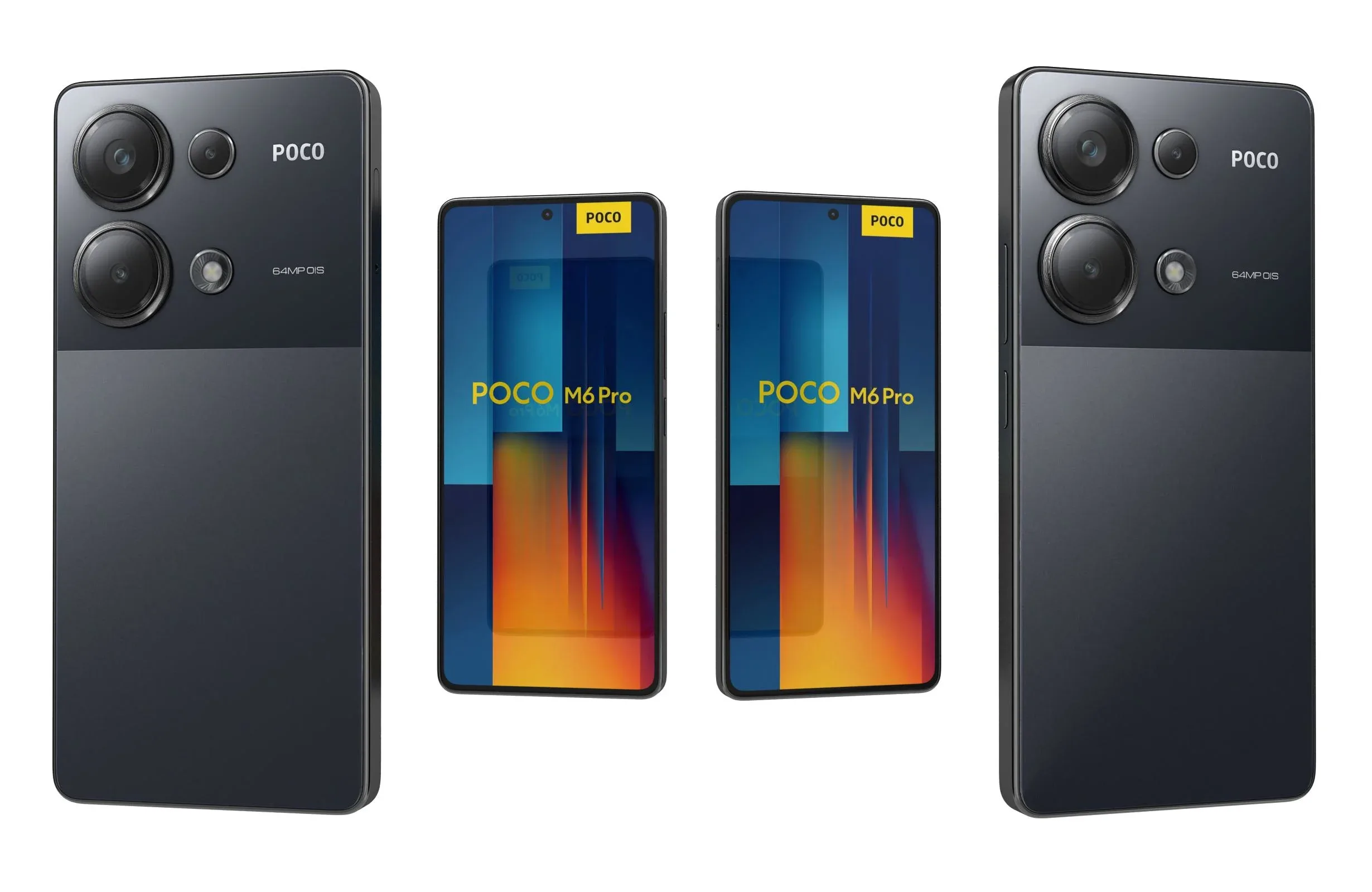 Xiaomi Poco M6 Pro All Colors - FlippedNormals