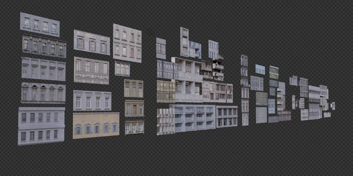 Blender Buildings Asset Pack - - FlippedNormals