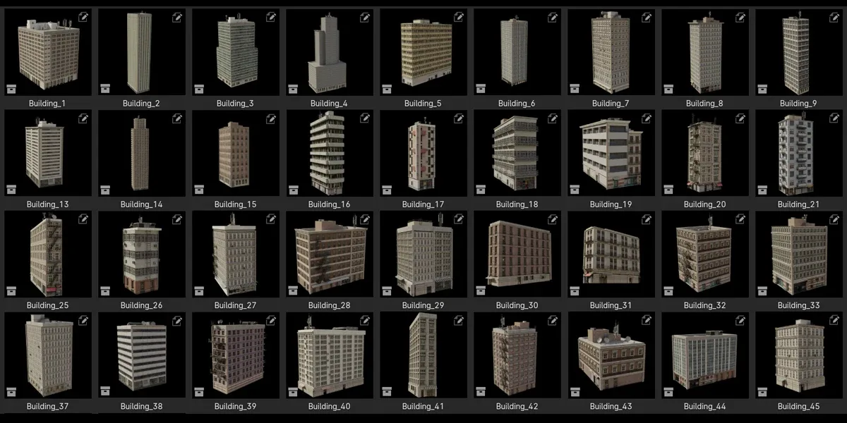 Blender Buildings Asset Pack - - FlippedNormals