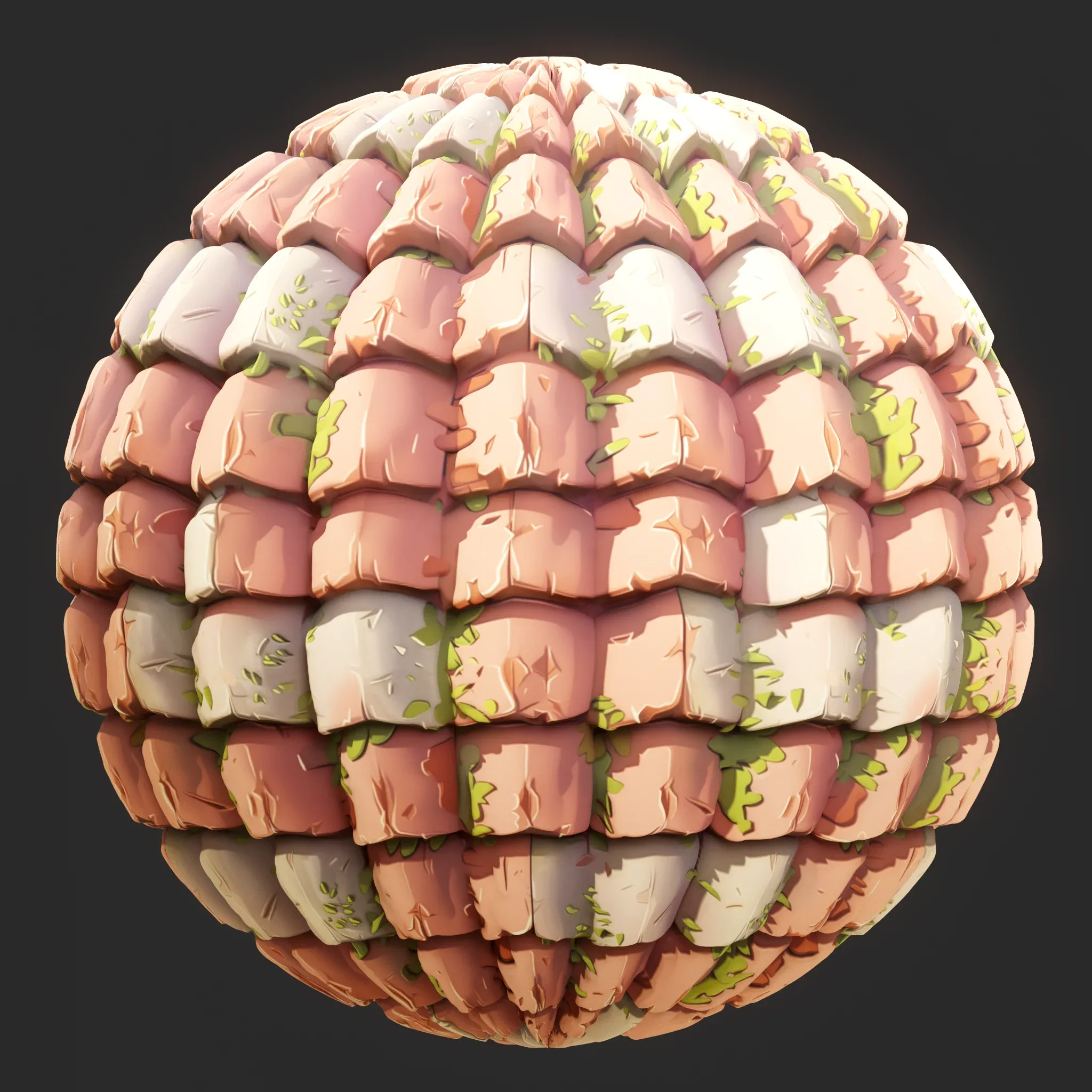 Stylized Roof Seamless Texture - FlippedNormals